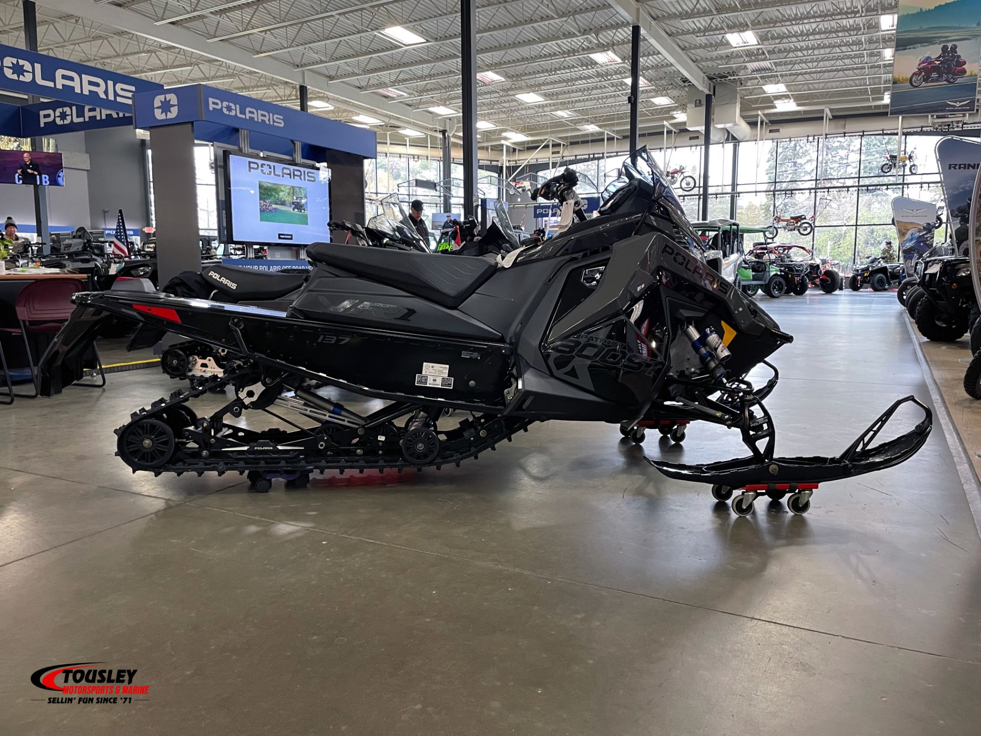 New 2024 Polaris Patriot Boost Indy VR1 137 SC ES, White Bear Lake MN ...