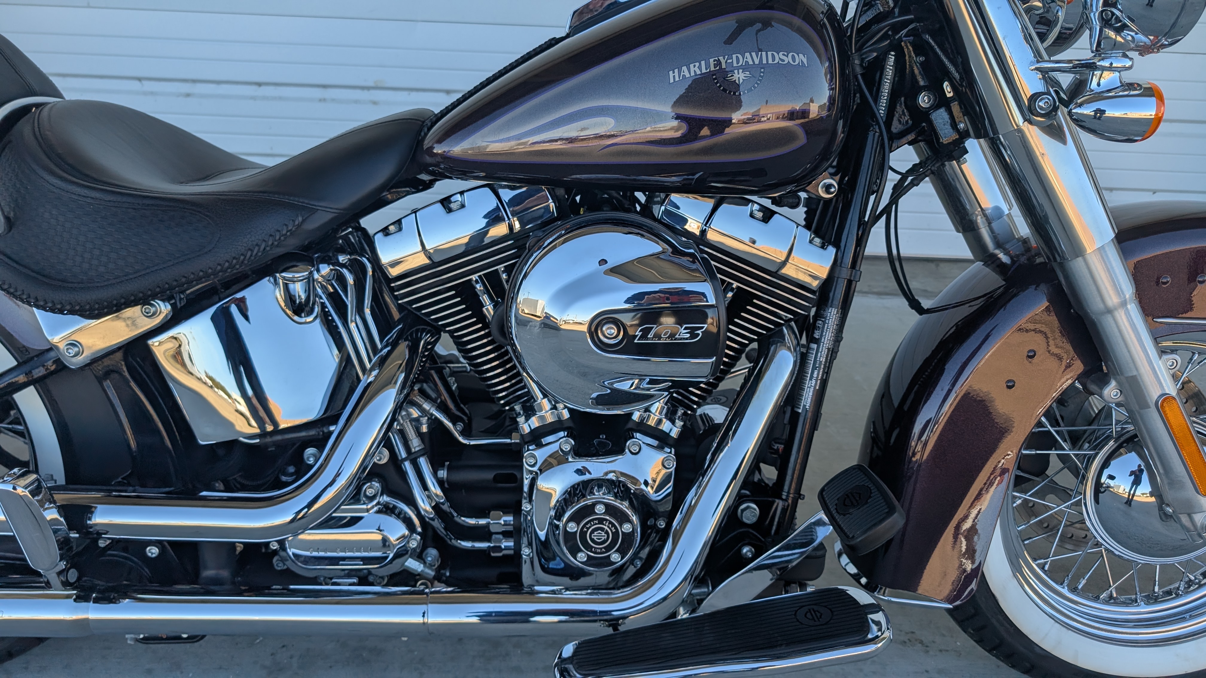 Used 2017 Harley-Davidson Softail® Deluxe Hard Candy Mystic Purple ...
