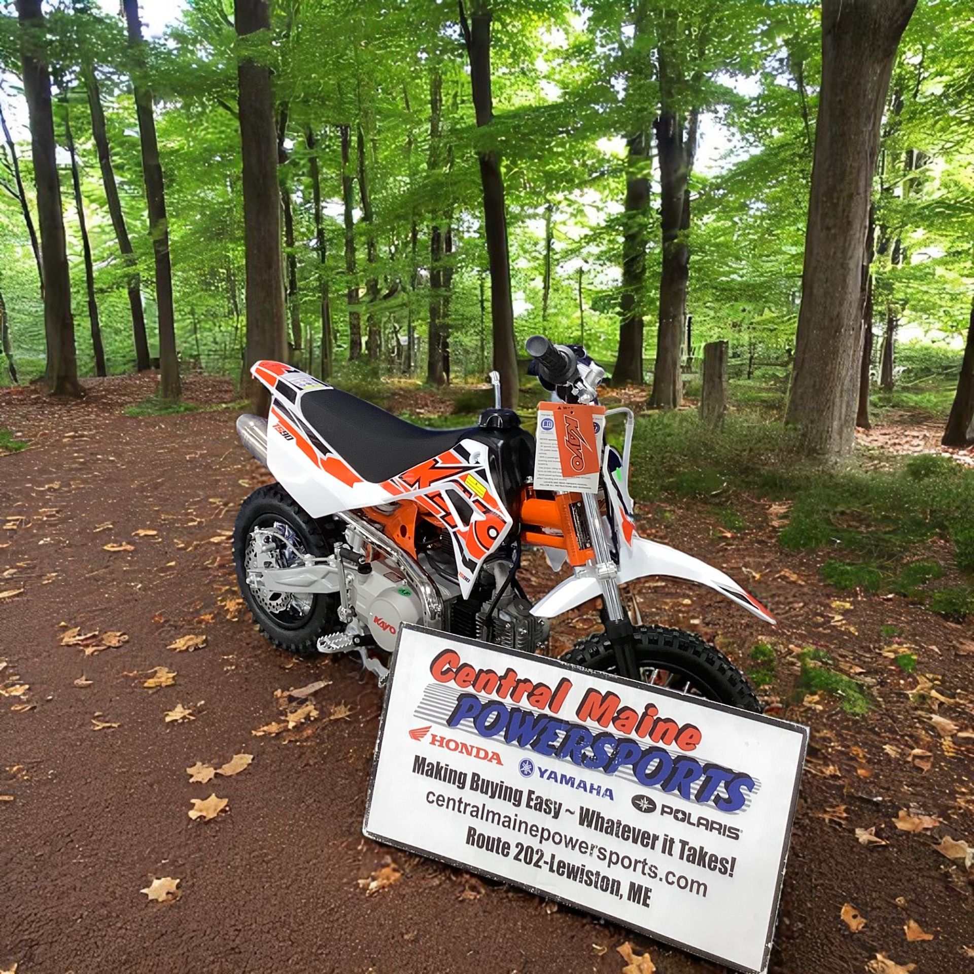 New 2026 Kayo TS 90 | Motorcycles in Lewiston ME | White K000147