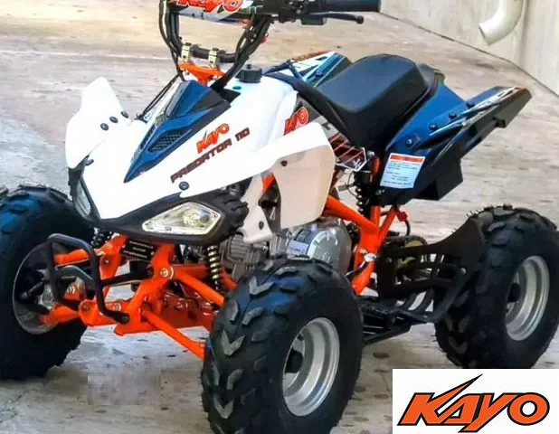 New 2025 Kayo Predator 110 | ATVs in Portland OR | White 6377