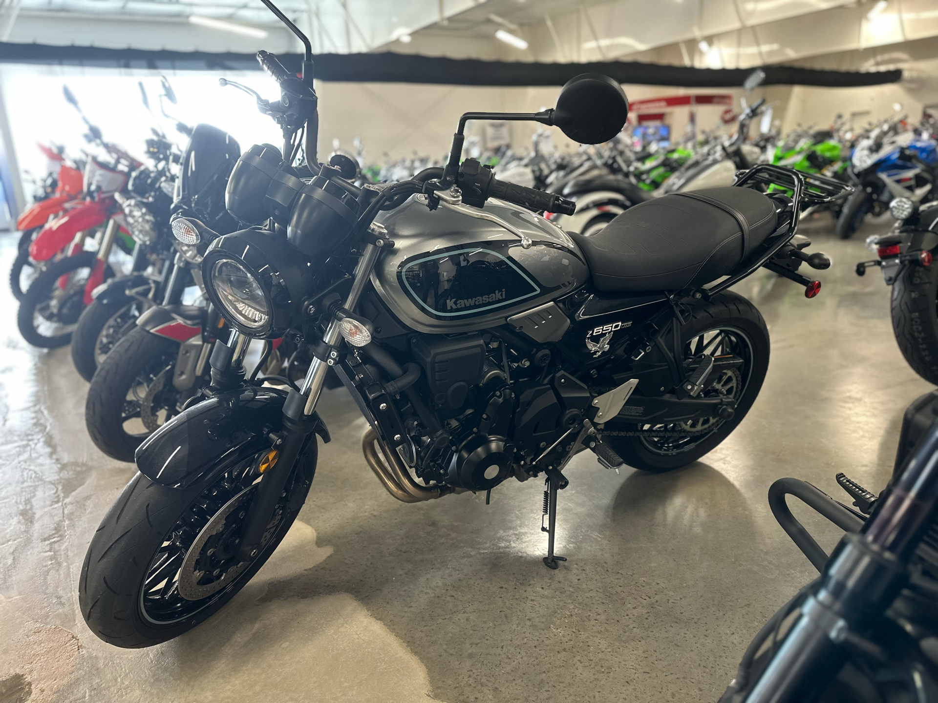 Used 2023 Kawasaki Z650RS Metallic Moondust Gray / Ebony | Motorcycles ...