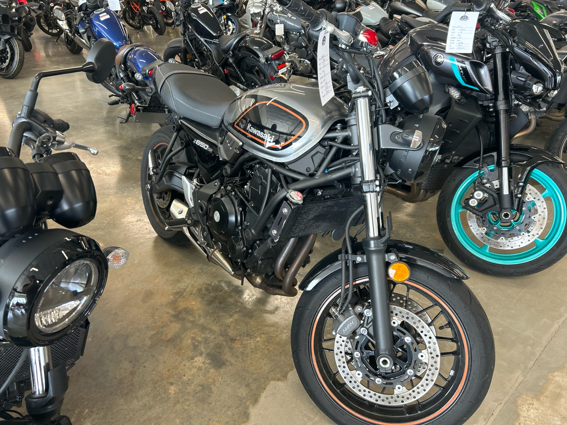 Used 2022 Kawasaki Z650RS Metallic Moondust Gray / Ebony | Motorcycles ...
