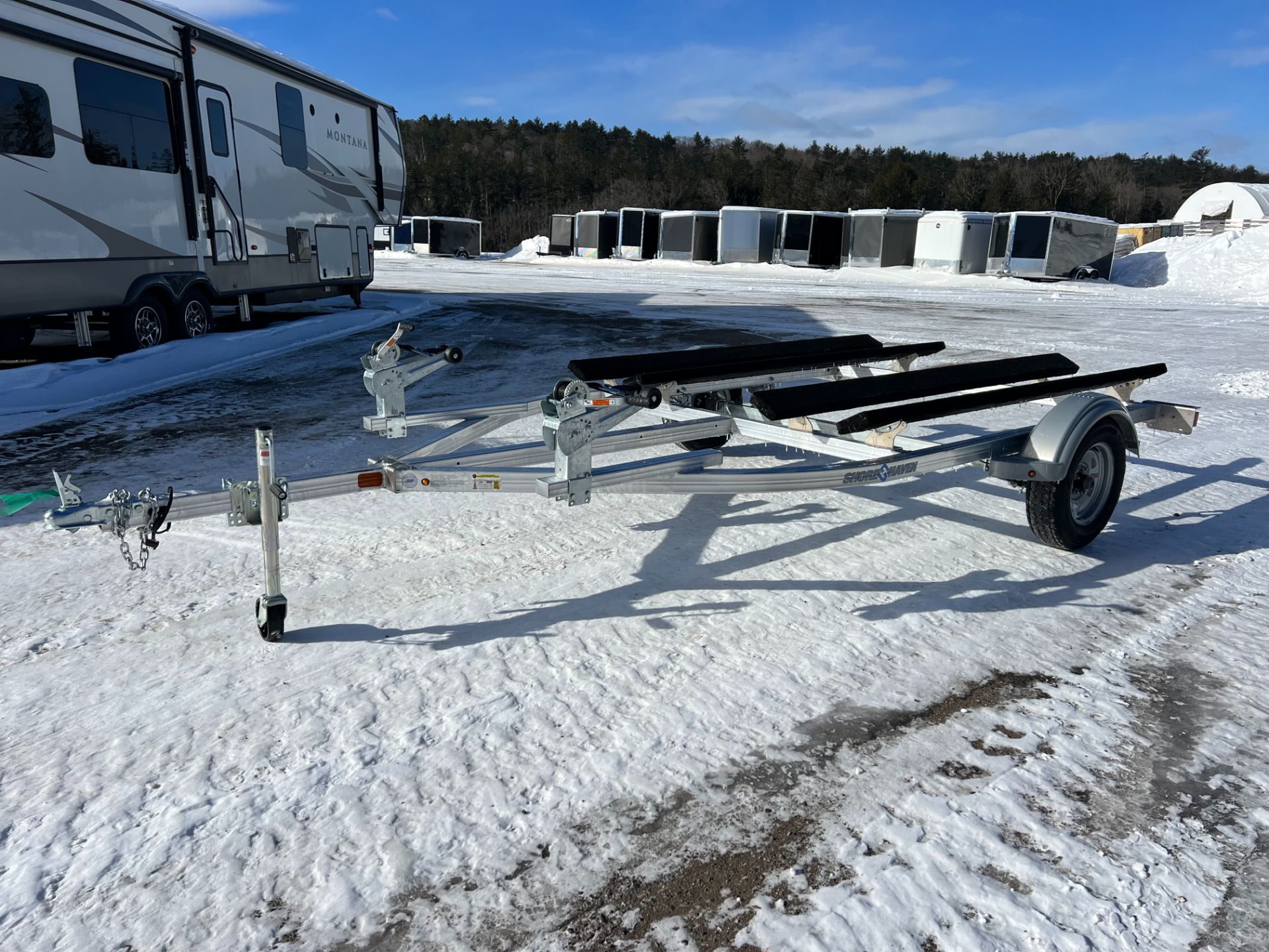 New 2025 Shore Haven 7X16 3K Aluminum Single Axle Tandem PWC/Jet Ski ...