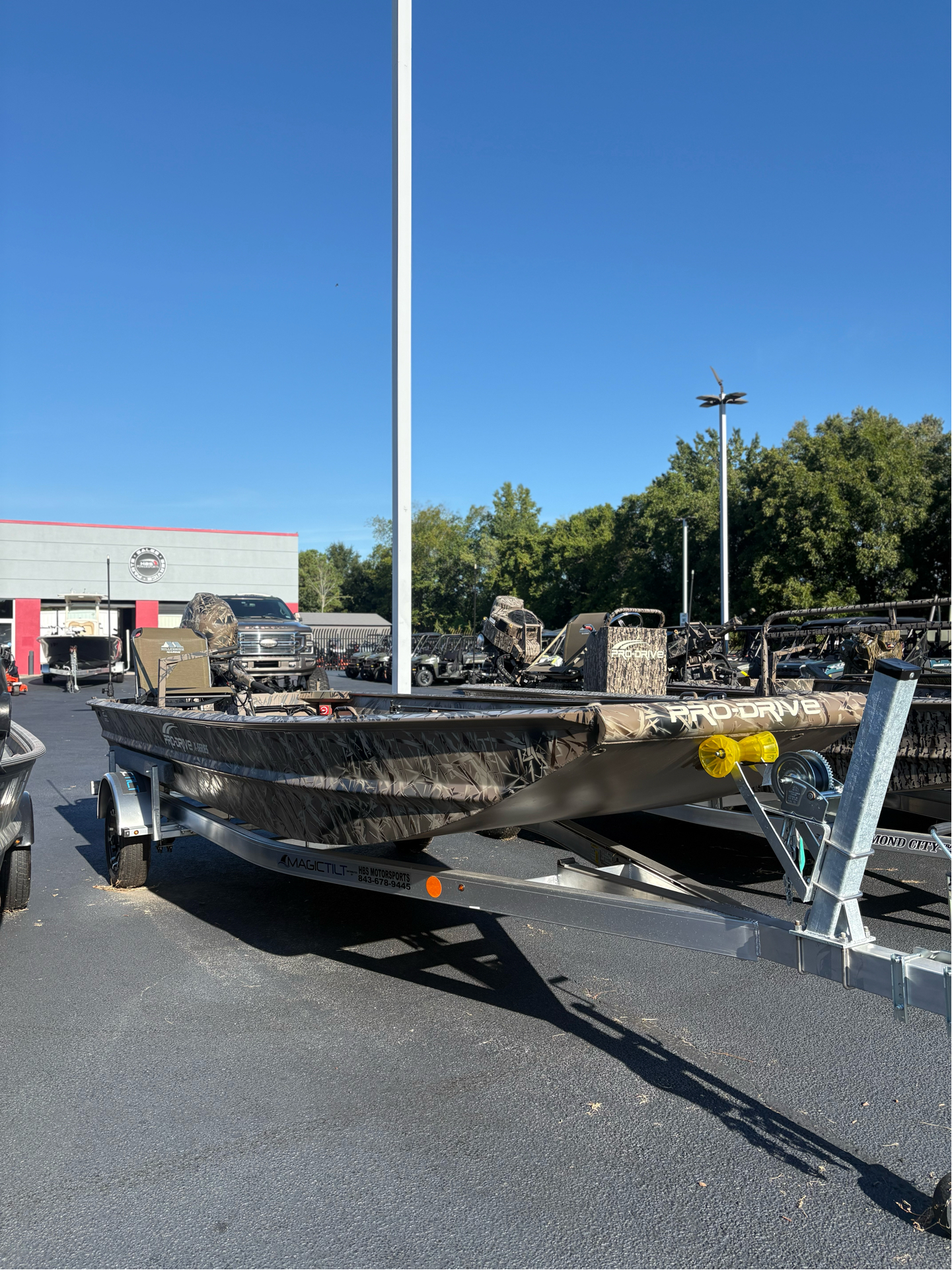 New 2025 Pro-Drive Shallow Water Outboards SBX camo razor grass | Power ...