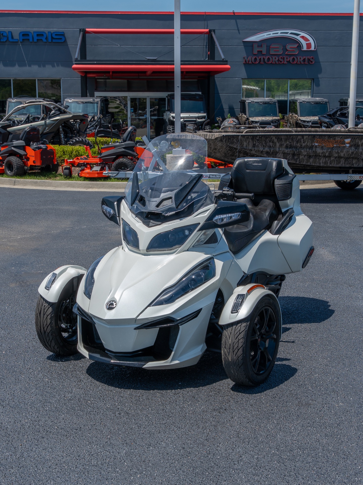 Used 2019 Can-Am Spyder RT Limited Pearl White - Dark Edition ...