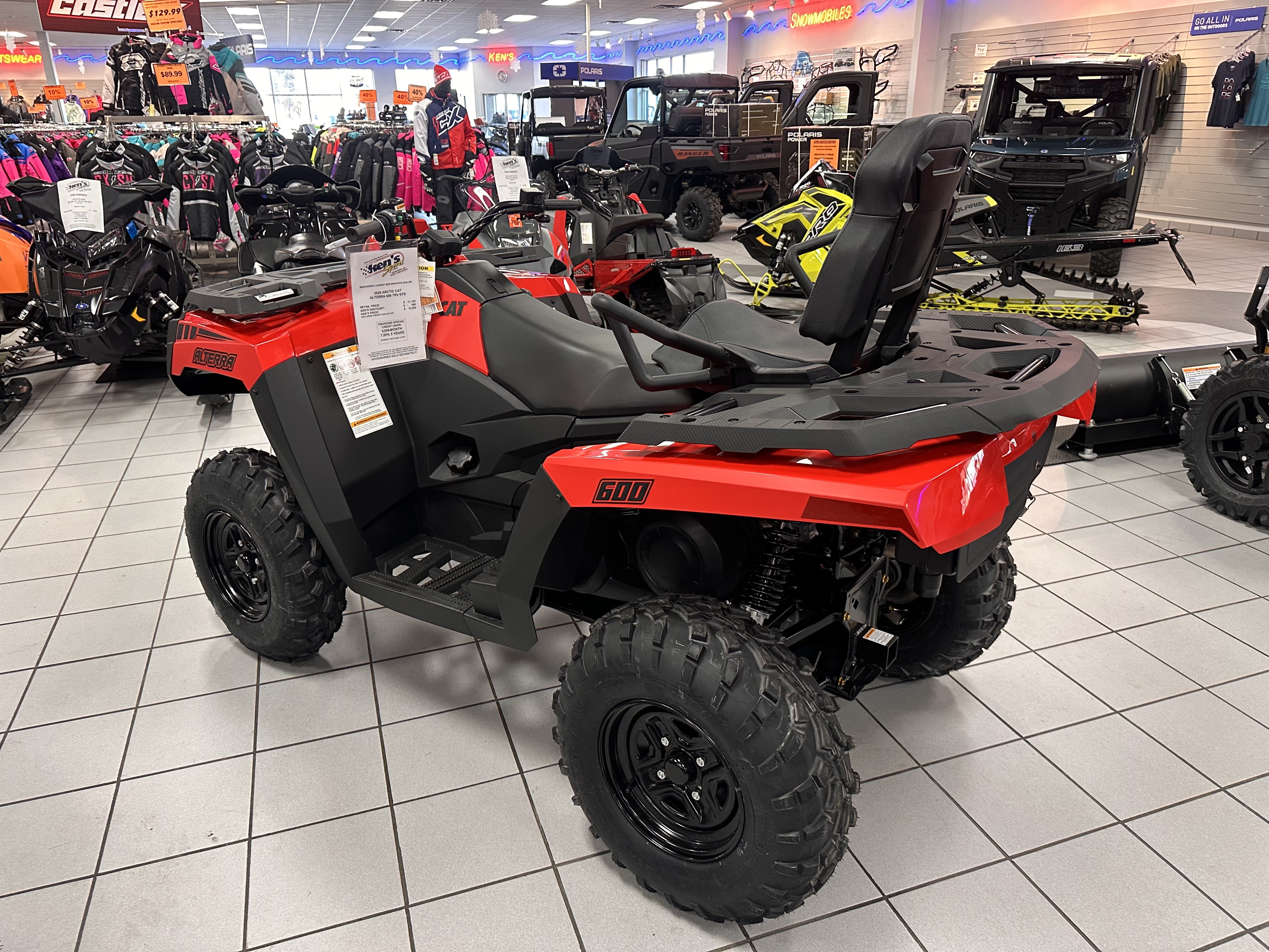 New 2026 Arctic Cat Alterra 600 TRV EPS | ATVs in Kaukauna WI | 200294 ...