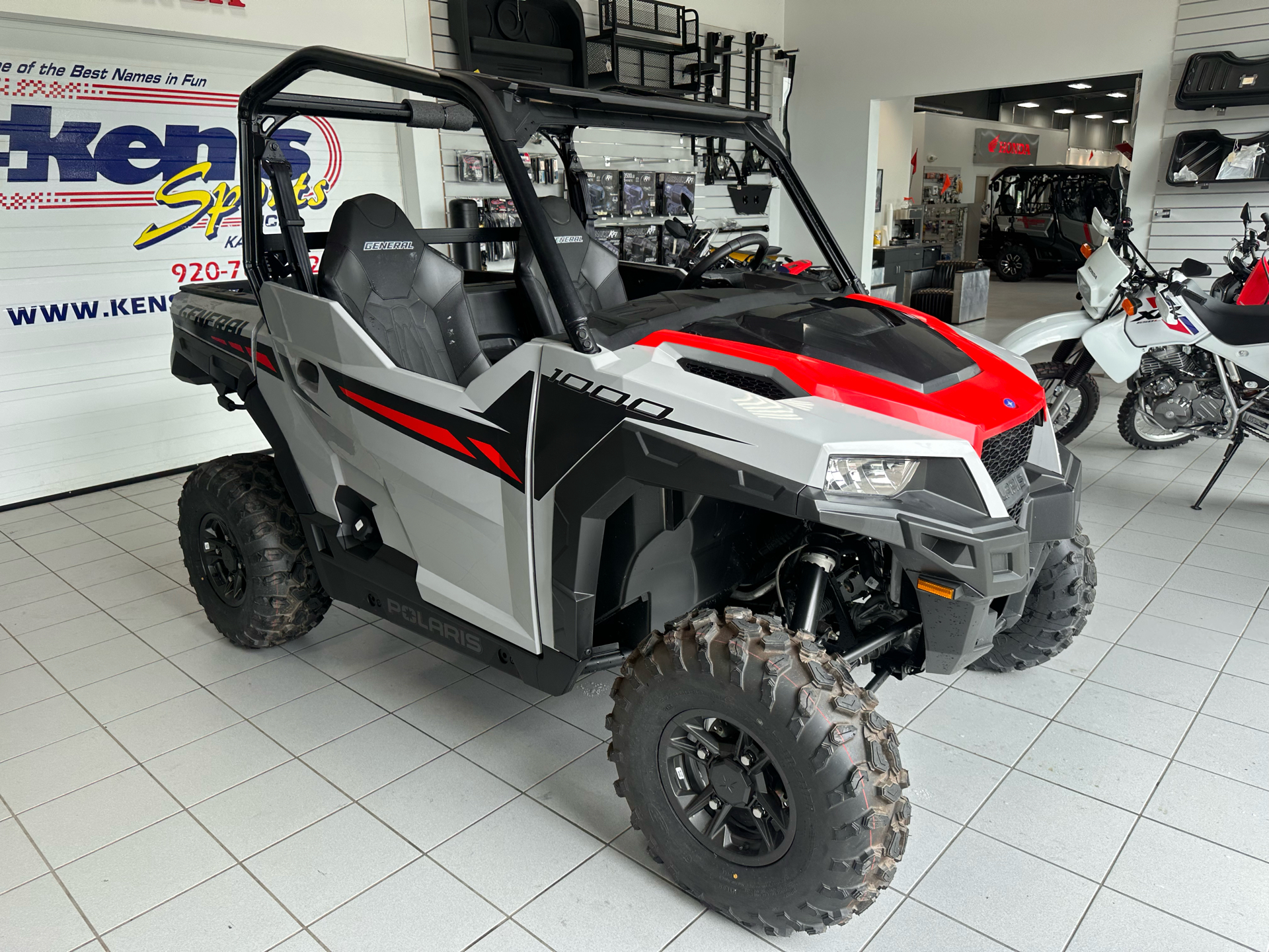 New 2025 Polaris General 1000 Sport | Utility Vehicles in Kaukauna WI | 102918 Ghost Gray