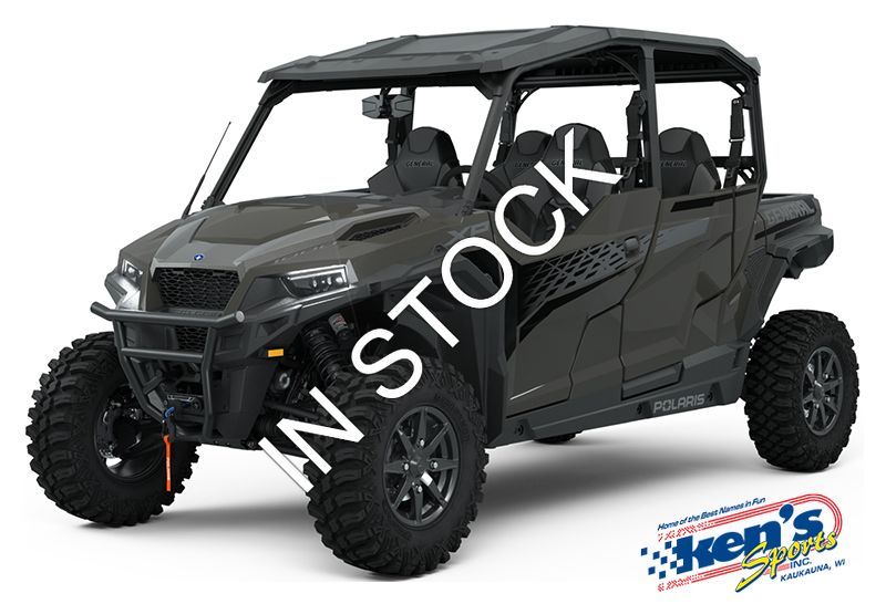 New 2025 Polaris General XP 4 1000 Premium | Utility Vehicles in Kaukauna WI | 156594 Granite Gray