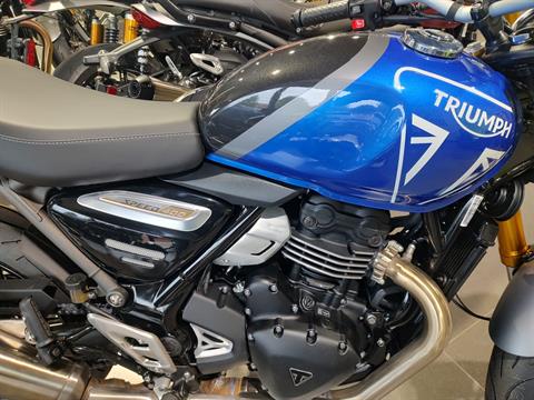 New 2025 Triumph Speed 400 Caspian Blue / Storm Grey Motorcycles For ...