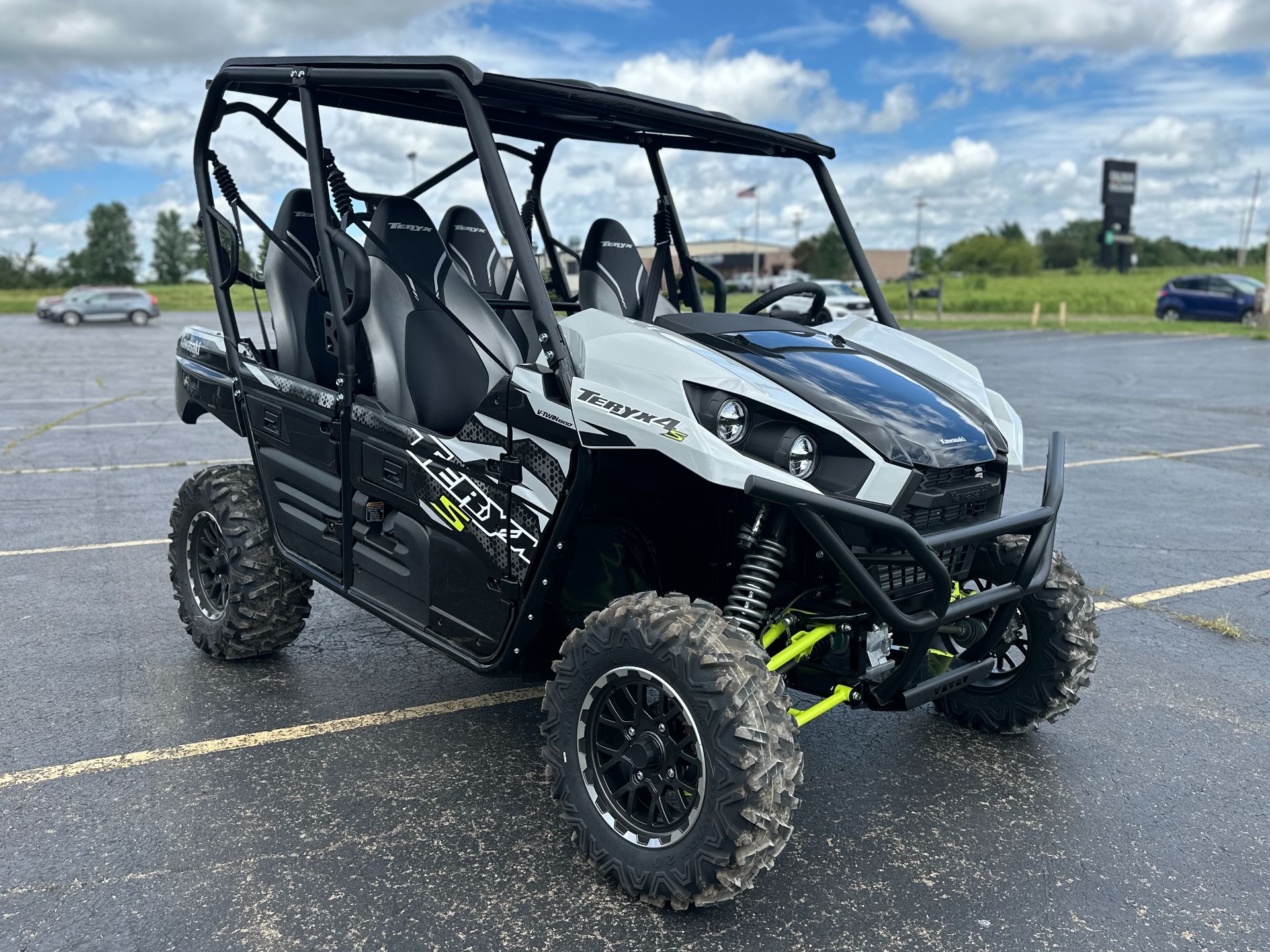 New 2025 Kawasaki Teryx4 S LE Ice Gray / Super Black K-3670 | Utility ...