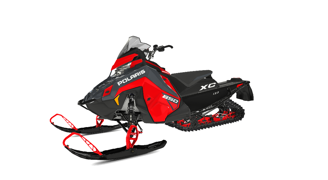New 2024 Polaris 850 Indy XC 137 ES Indy Red / Stealth Gray | Snowmobiles in Troy NY | POL205679