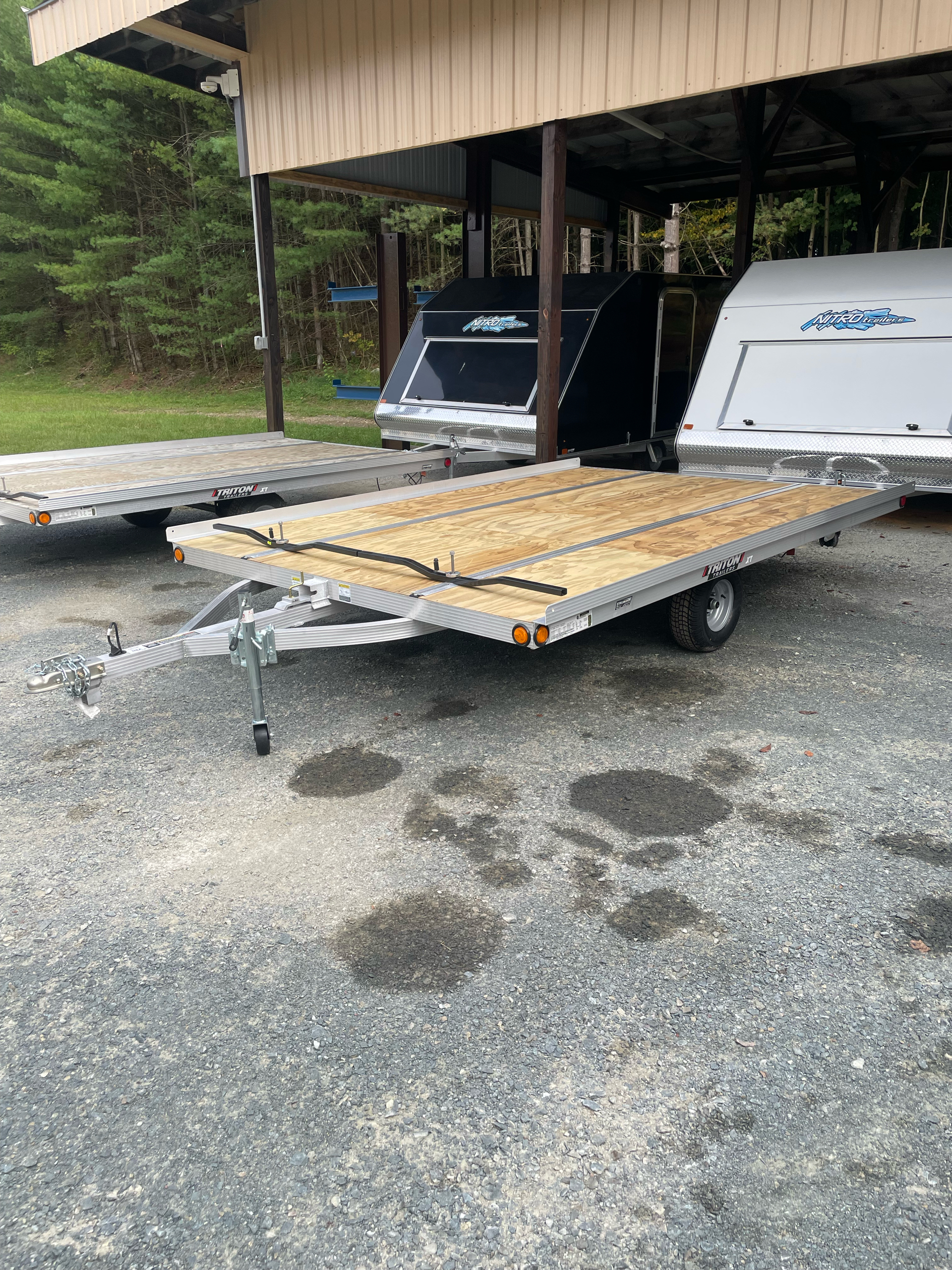 New 2024 Triton Trailers XT-QP Series Two Place Tilt Bed Trailers 144 ...