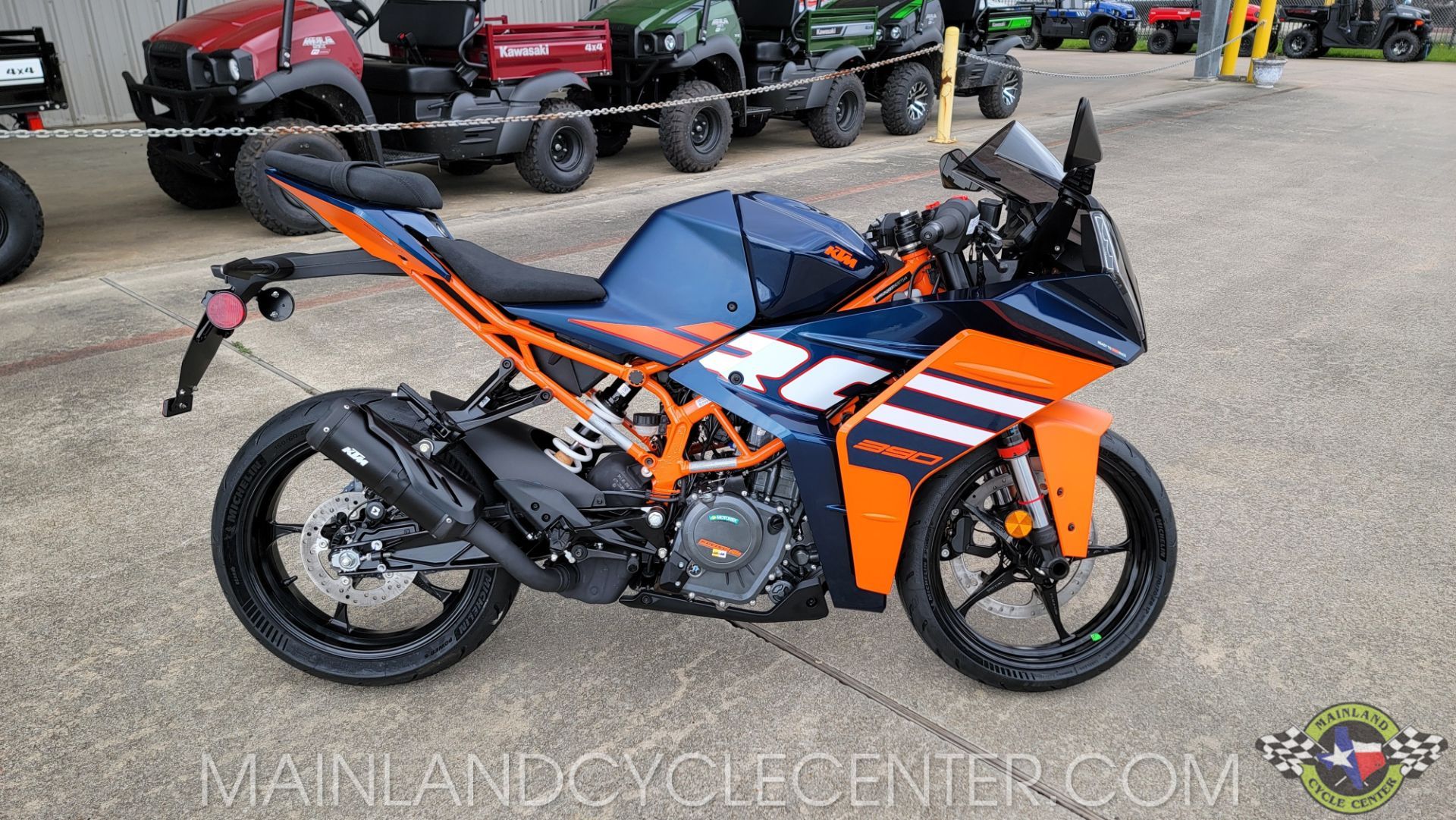 New 2024 KTM RC 390 Blue | Motorcycles in La Marque, TX | Mainland ...
