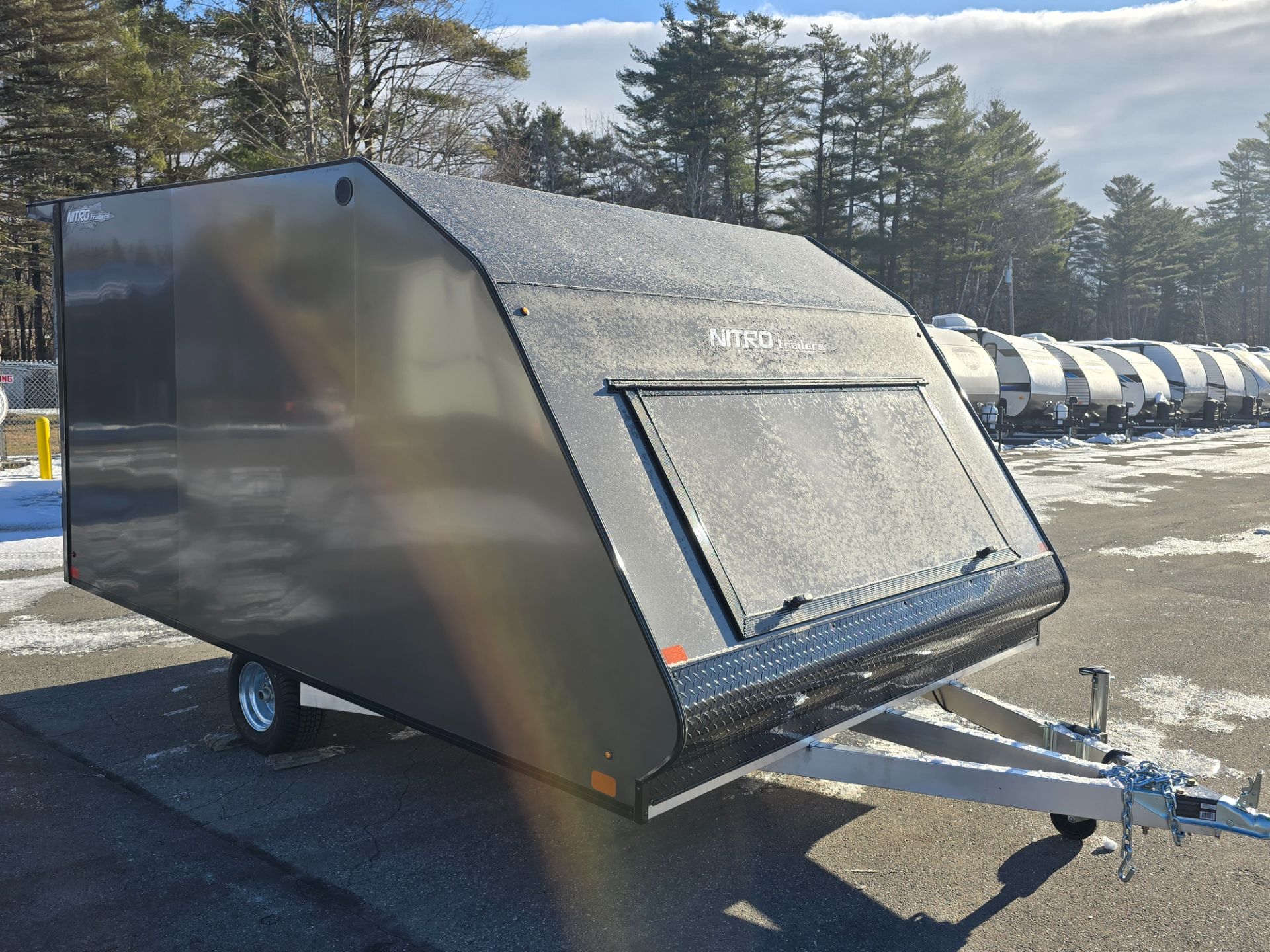 New 2025 Nitro Hybrid Snow Trailer - Black Diamond Package | Trailers ...