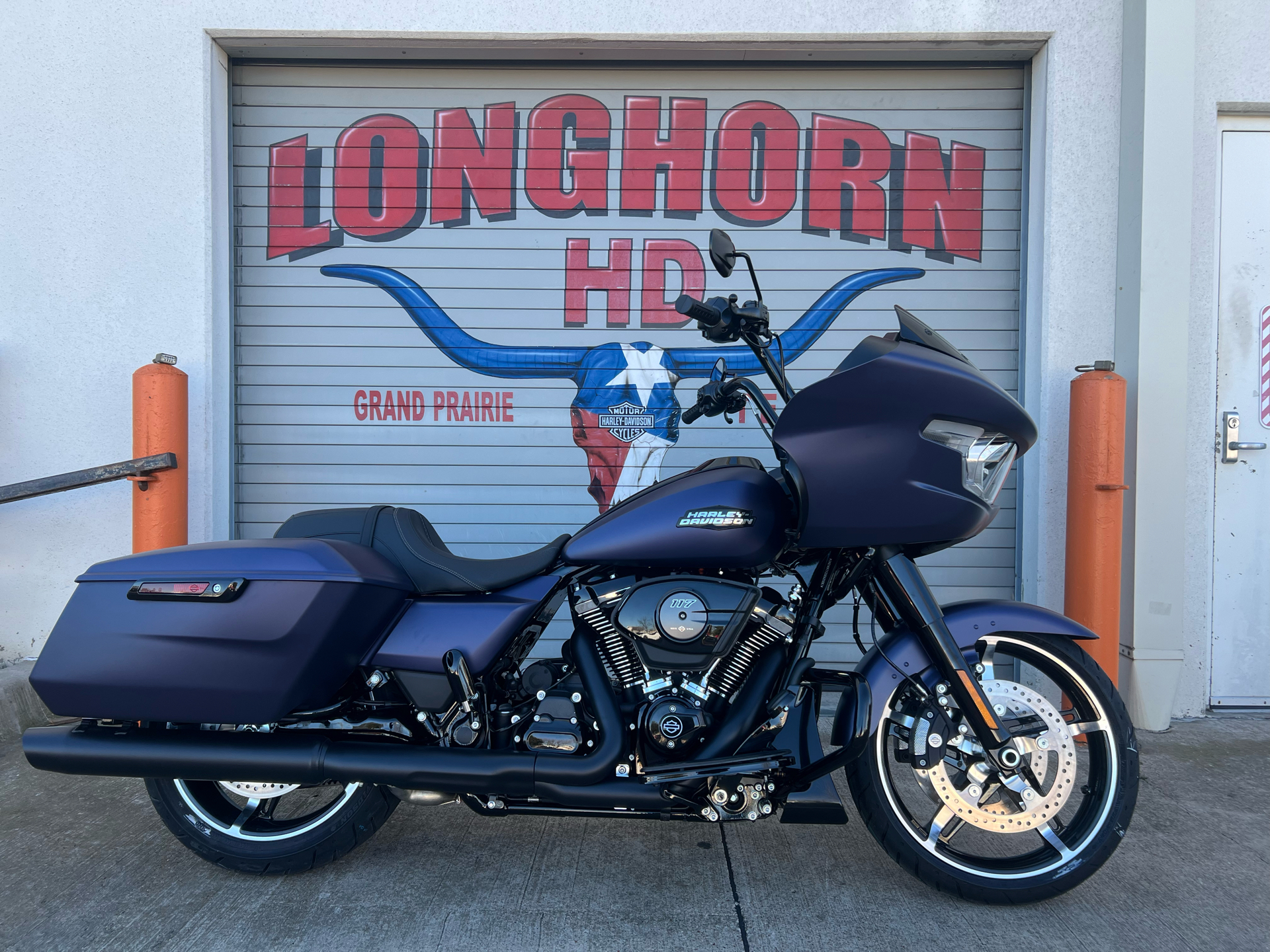 New 2025 Harley-Davidson Road Glide® Purple Abyss Denim (Black Finish ...