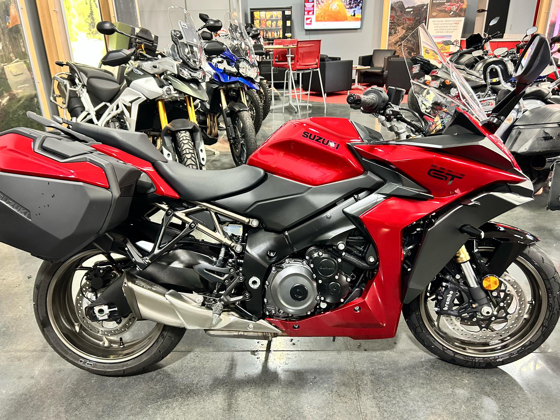 Used 2024 Suzuki GSX-S1000GT+ Candy Daring Red | Motorcycles in Mentor ...