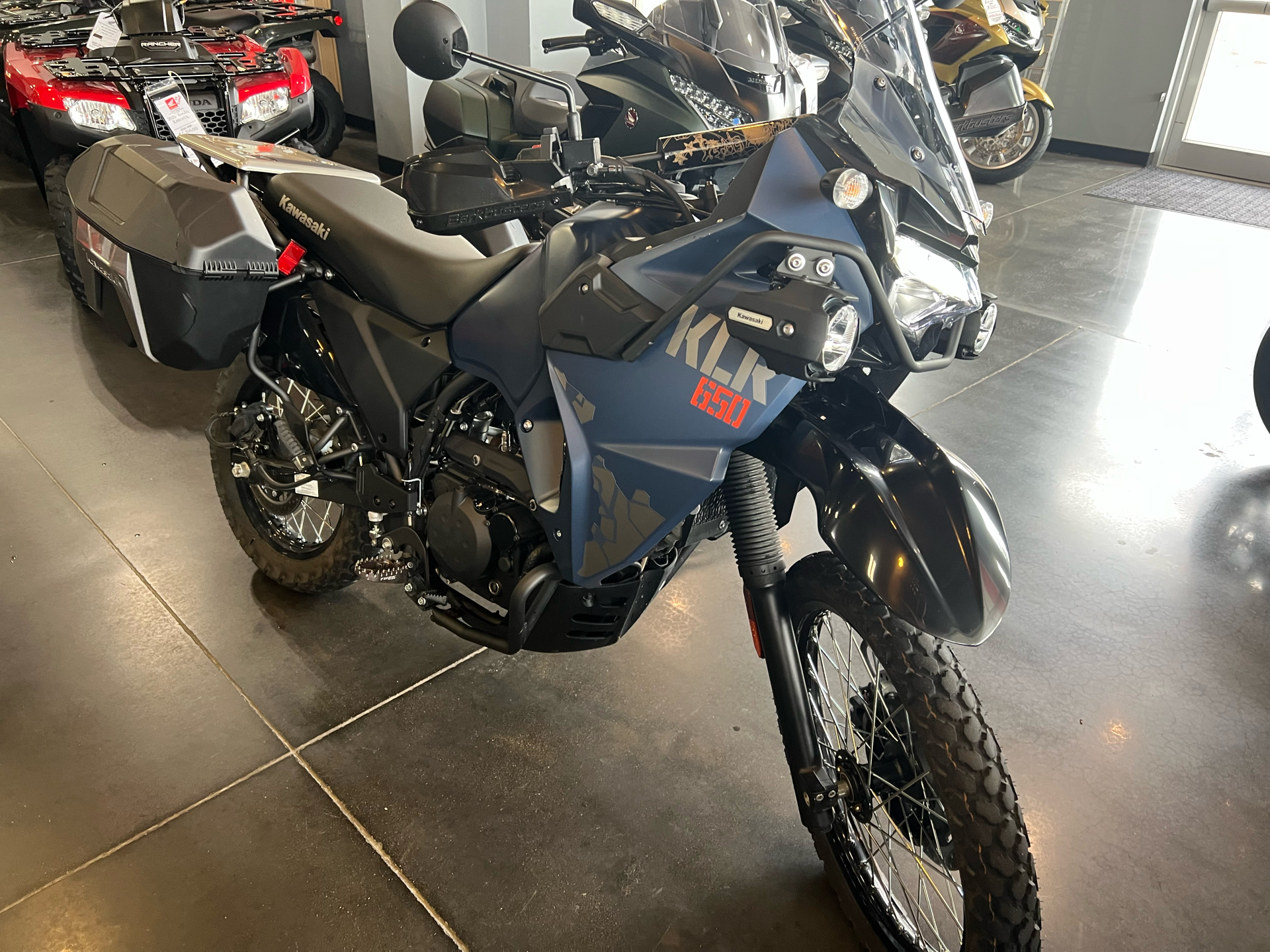 Used 2024 Kawasaki KLR 650 Adventure ABS Metallic Matte Twilight Blue ...