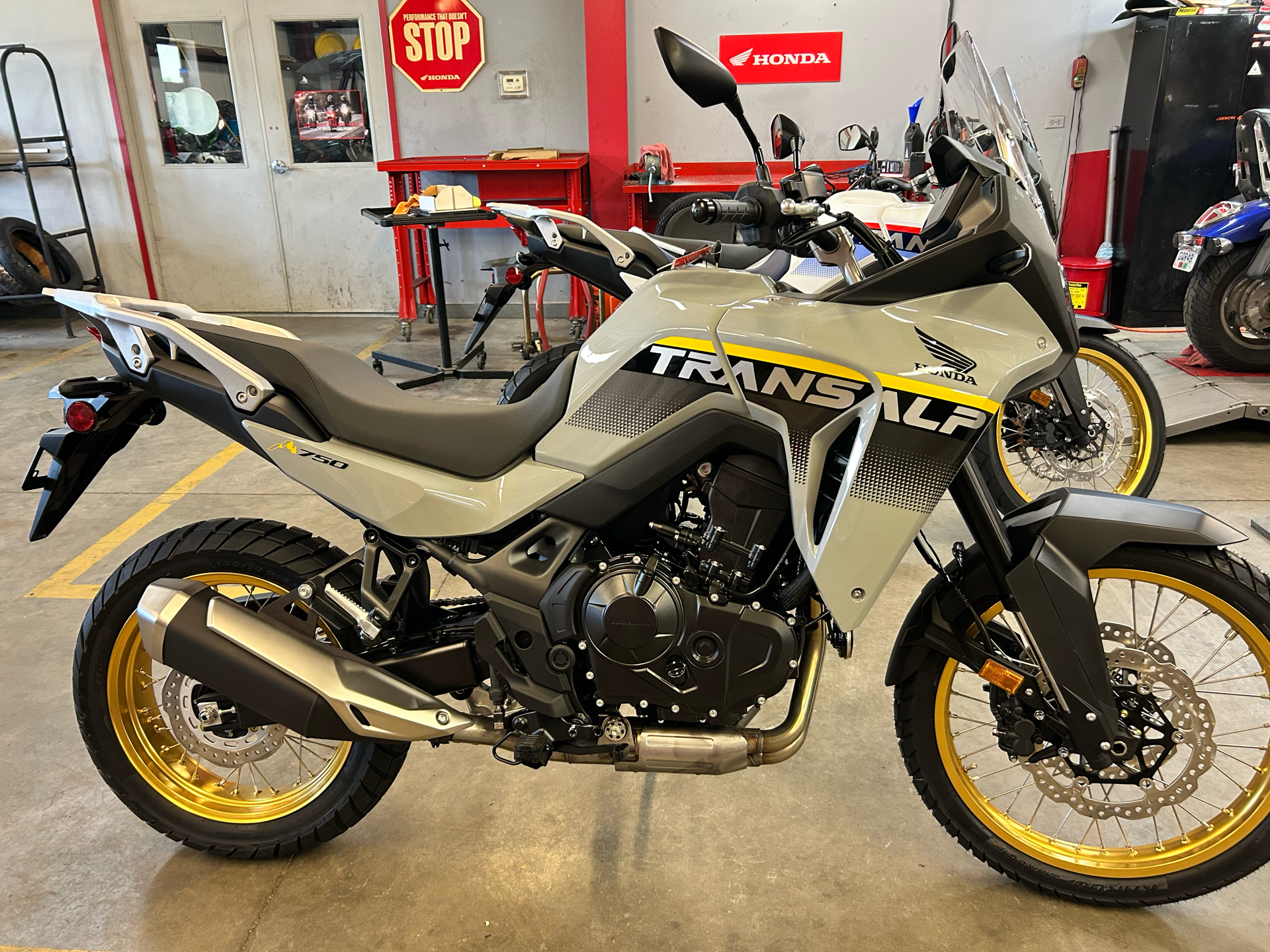 New 2025 Honda Transalp Deep Pearl Gray | Motorcycles in Mentor OH | N/A