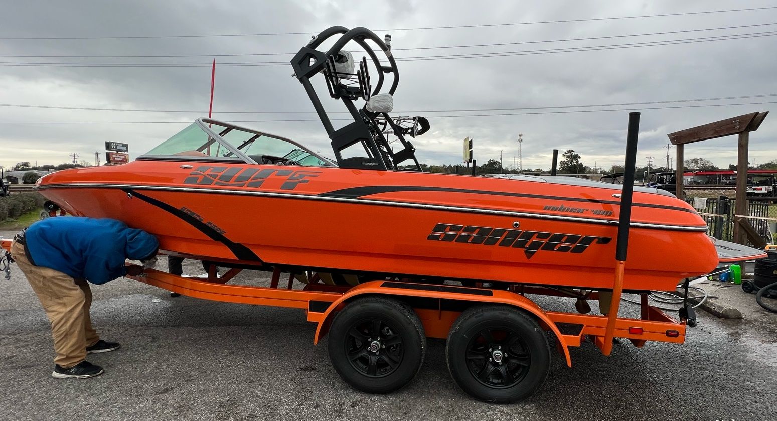 New 2023 Sanger V215 SX Power Boats Inboard in Kenner, LA | Stock ...