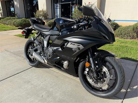 New 2025 Yamaha YZF-R7 | Motorcycles in EL Cajon CA | N/A Matte Raven Black