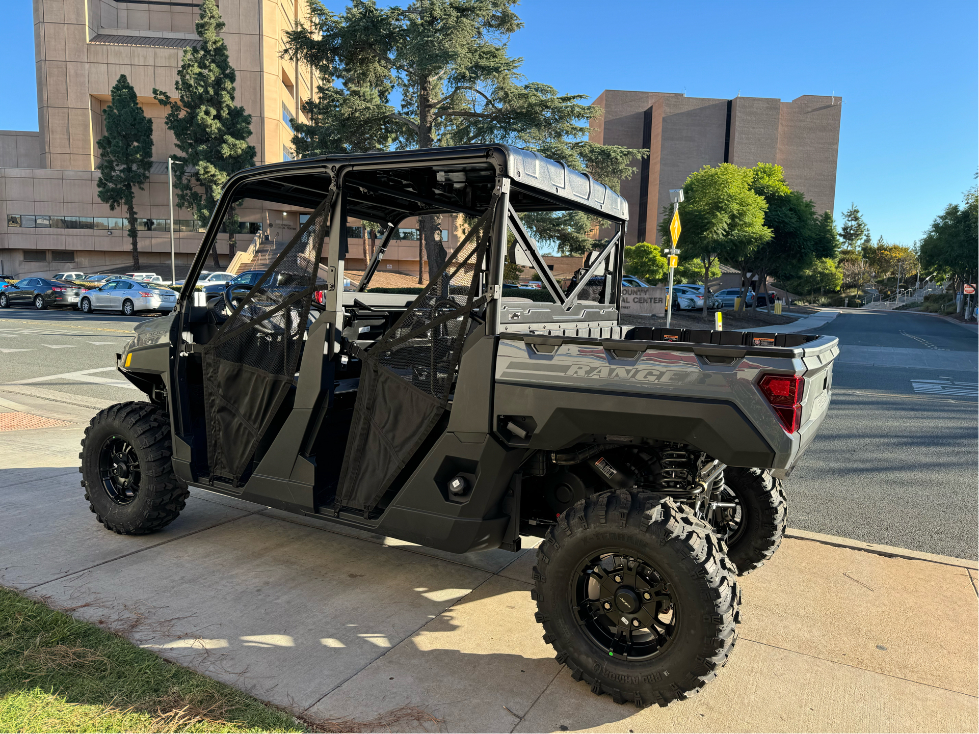 New 2025 Polaris Ranger Crew XP 1000 Premium | Utility Vehicles in EL Cajon CA | N/A Stealth Gray
