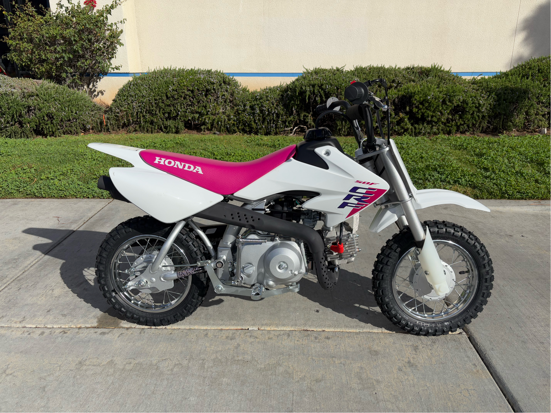 New 2025 Honda CRF50F | Motorcycles in EL Cajon CA | N/A White