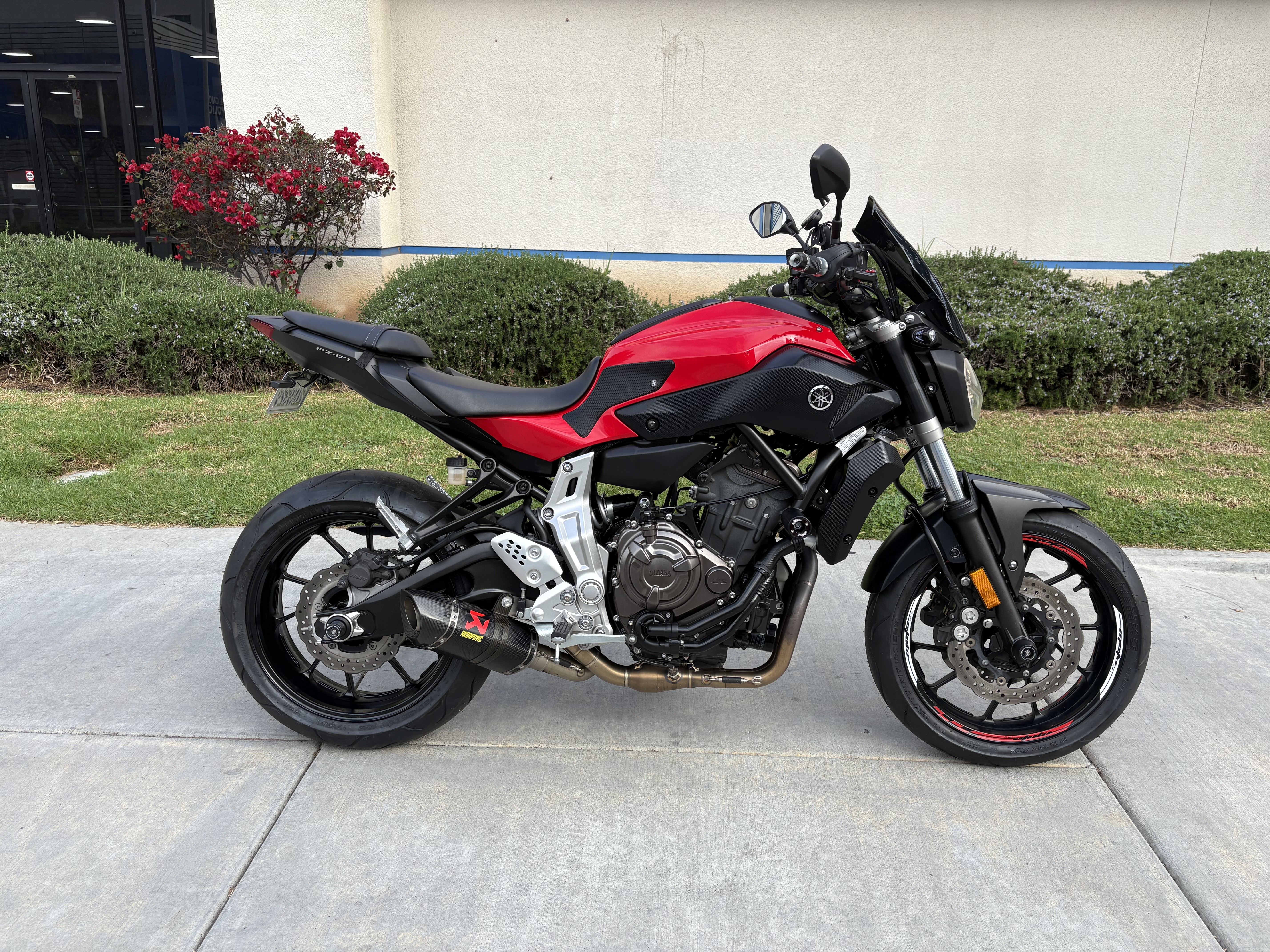 Used 2015 Yamaha FZ-07 | Motorcycles in EL Cajon CA | N/A Rapid Red