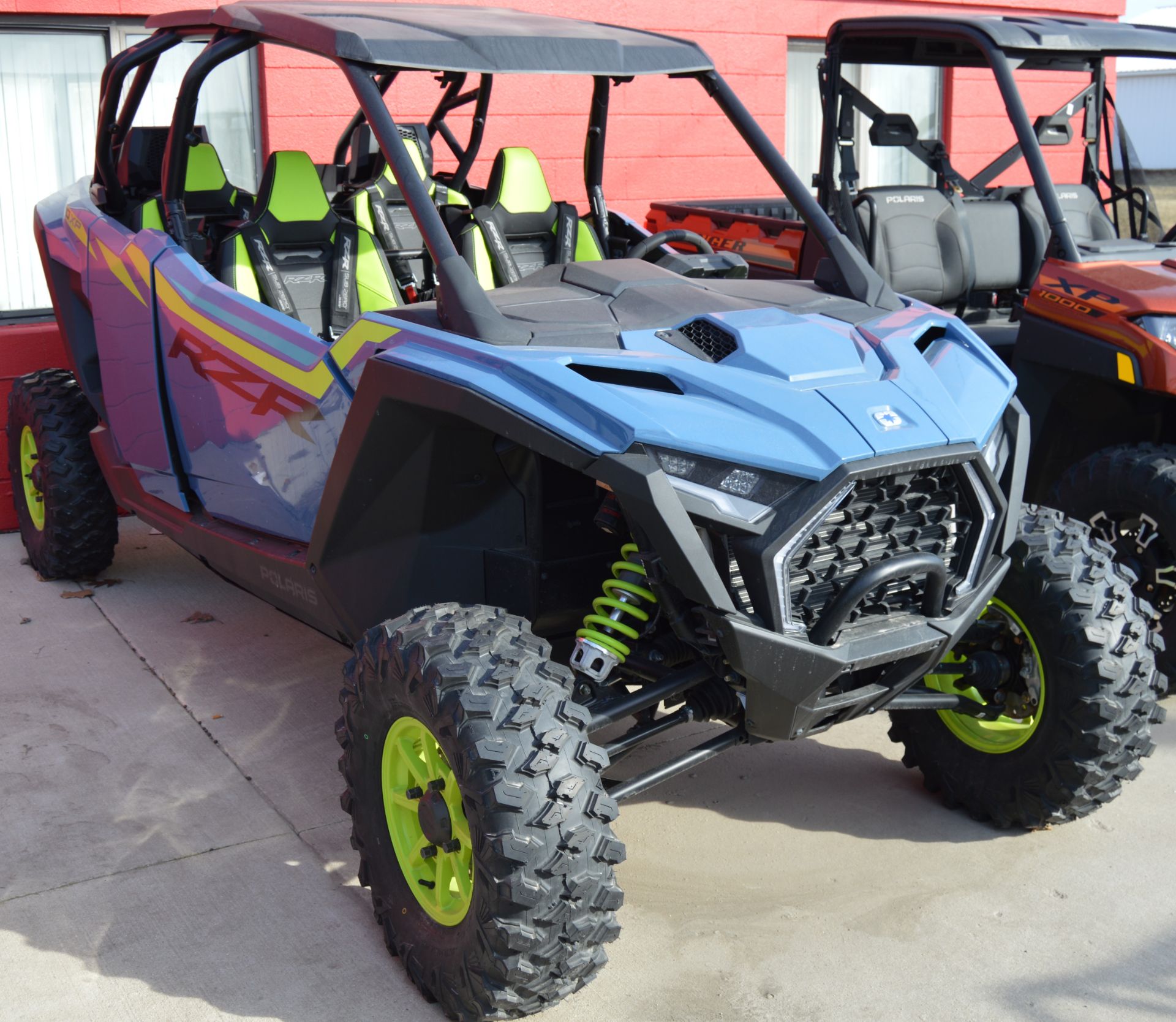 New 2025 Polaris RZR PRO XP 4 Ultimate, Traverse City MI | Specs, Price, Photos | Zenith Blue 073672