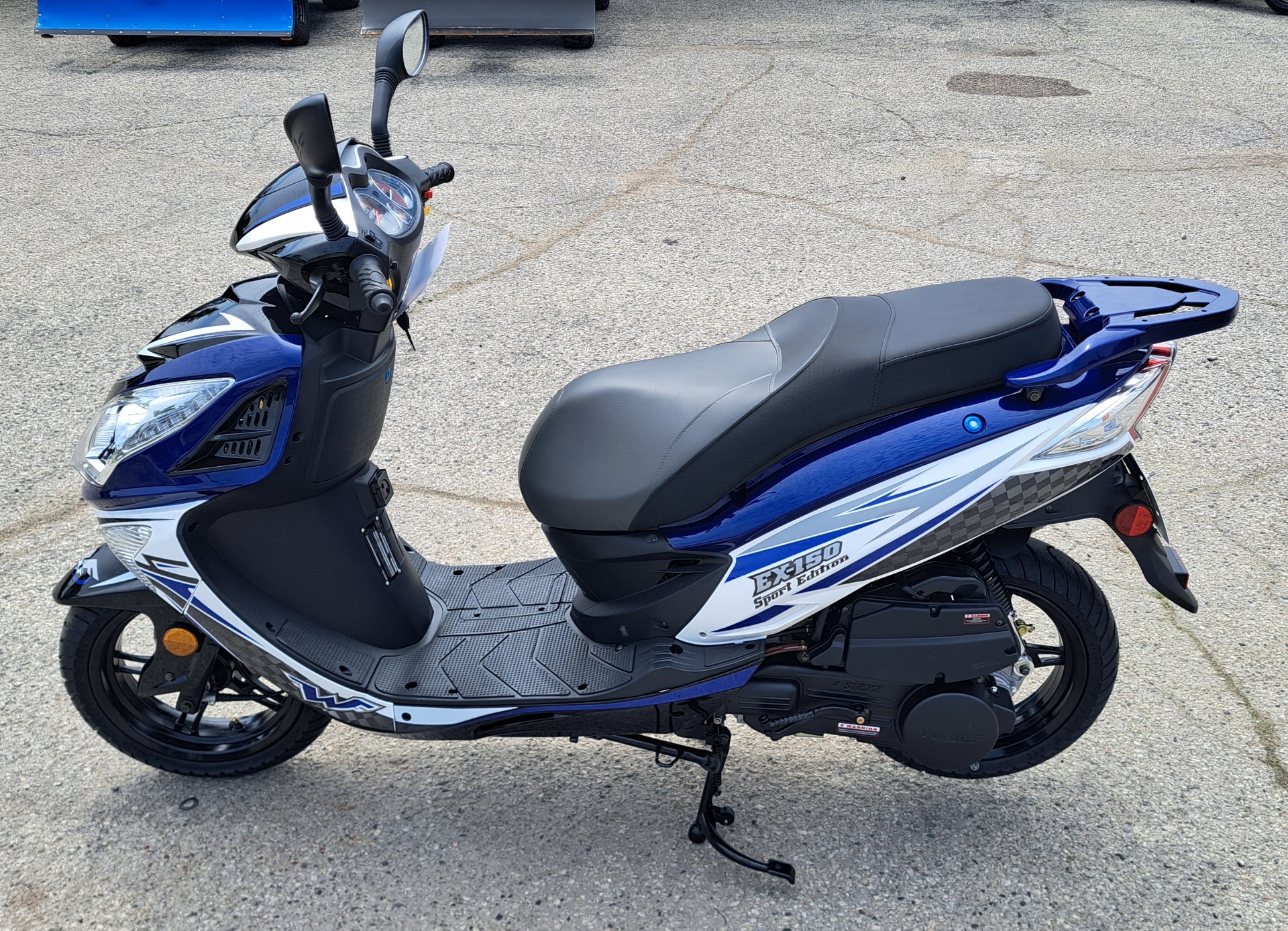 New 2025 Wolf Brand Scooters Wolf EX-150 Scooters in Mukwonago, WI