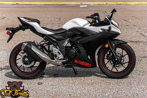 Used 2020 Suzuki GSX250R ABS Metallic Crystal Blue / Pearl Nebular Black