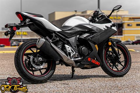 Used 2020 Suzuki GSX250R ABS Metallic Crystal Blue / Pearl Nebular Black