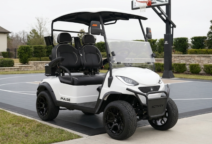 New 2026 Active EV Pulse 2PR White Golf Carts For Sale in Savannah ...
