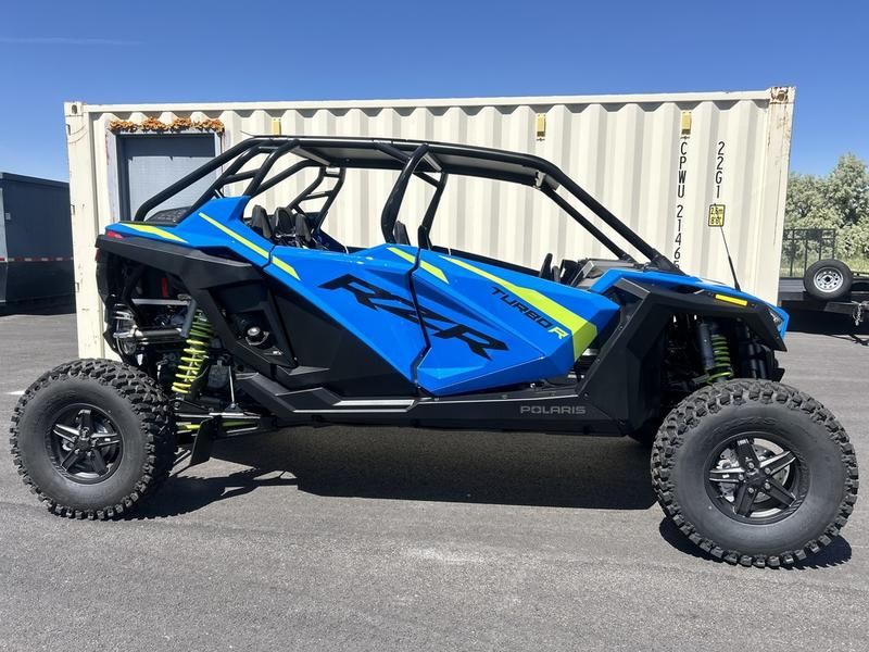 New 2024 Polaris RZR Turbo R 4 Premium Velocity Blue | Utility Vehicles ...