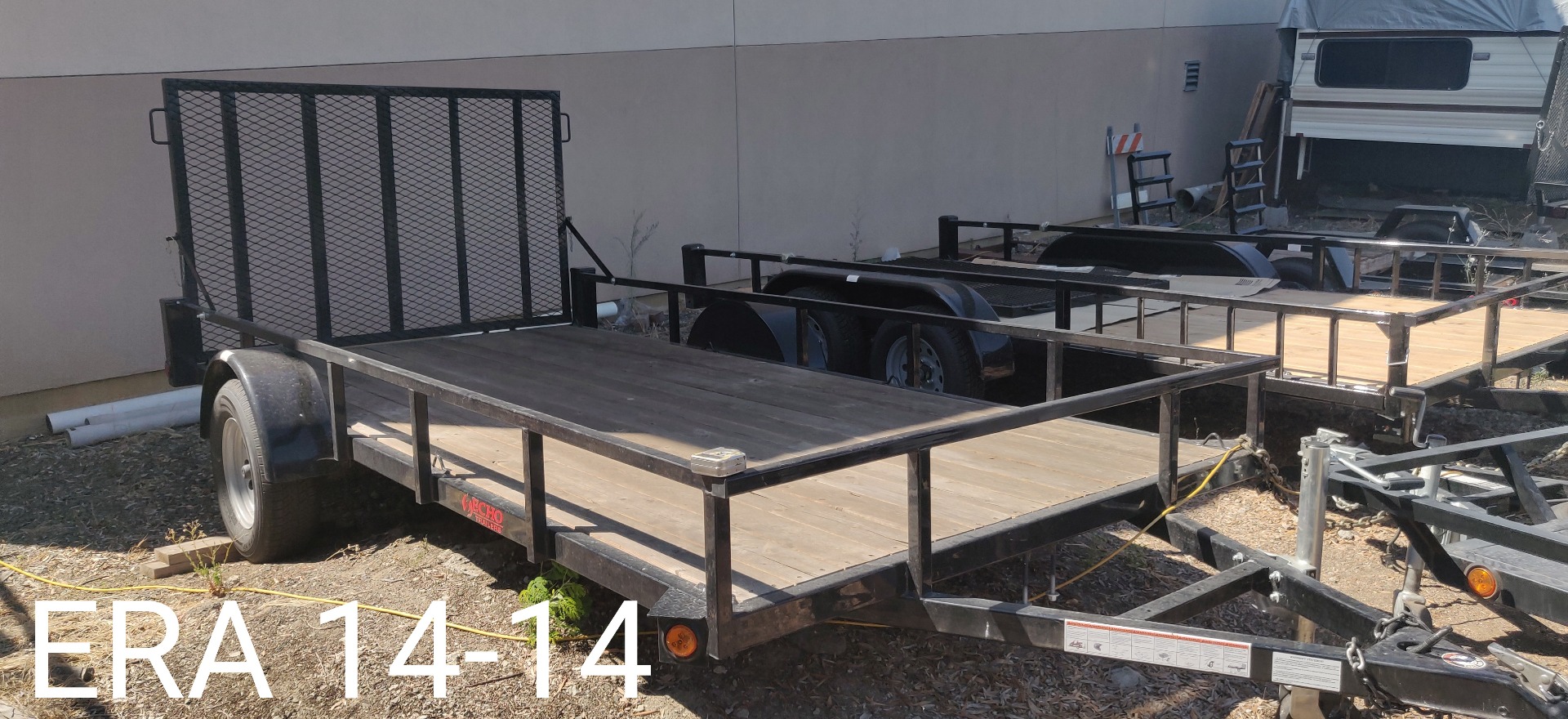 New 2024 Echo Trailers ERA-14-14 BLK | Trailers in Vallejo CA | 073656