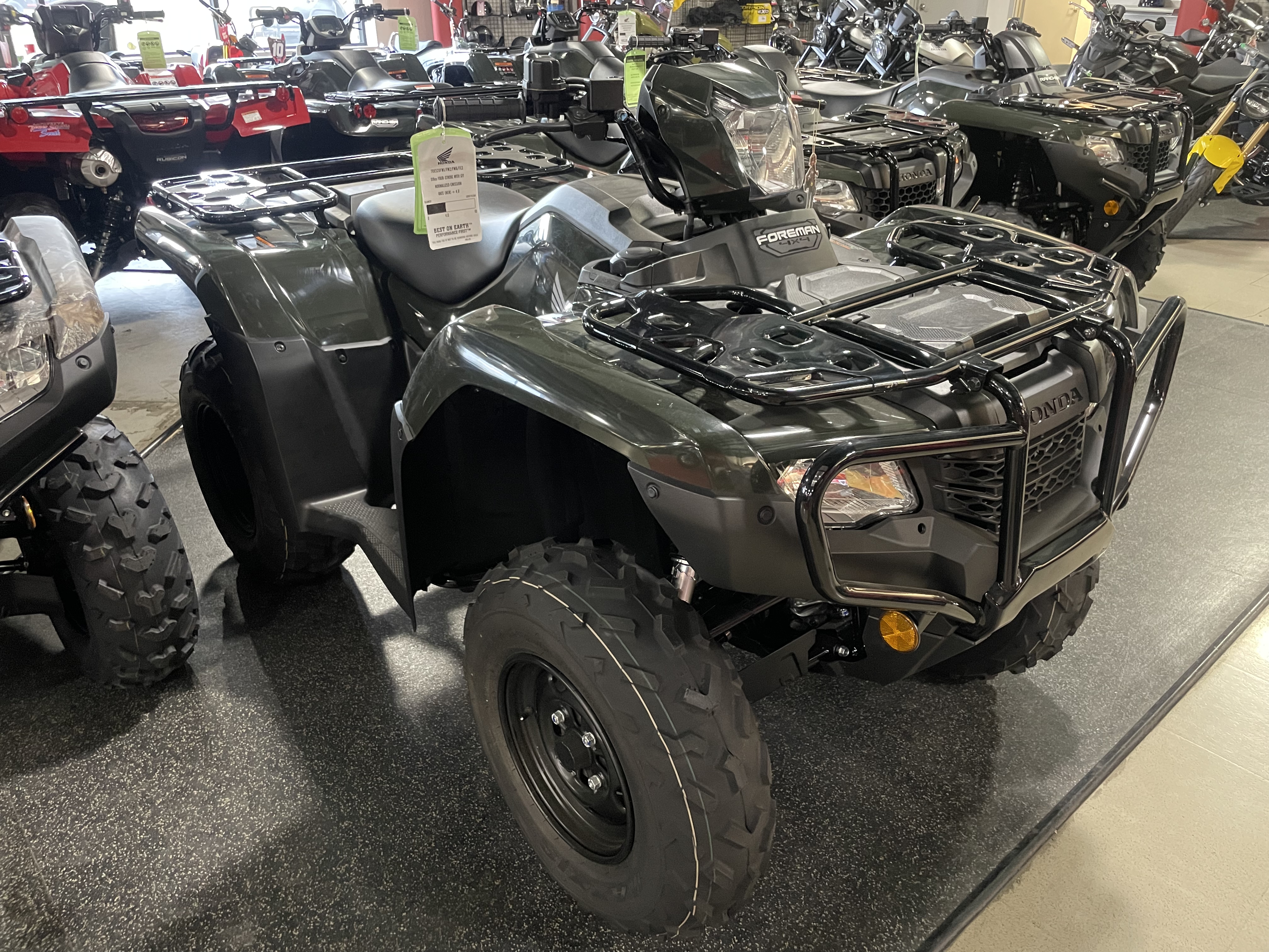 2026 Honda FourTrax Foreman 4x4 Black Forest Green ATVs Lafayette ...