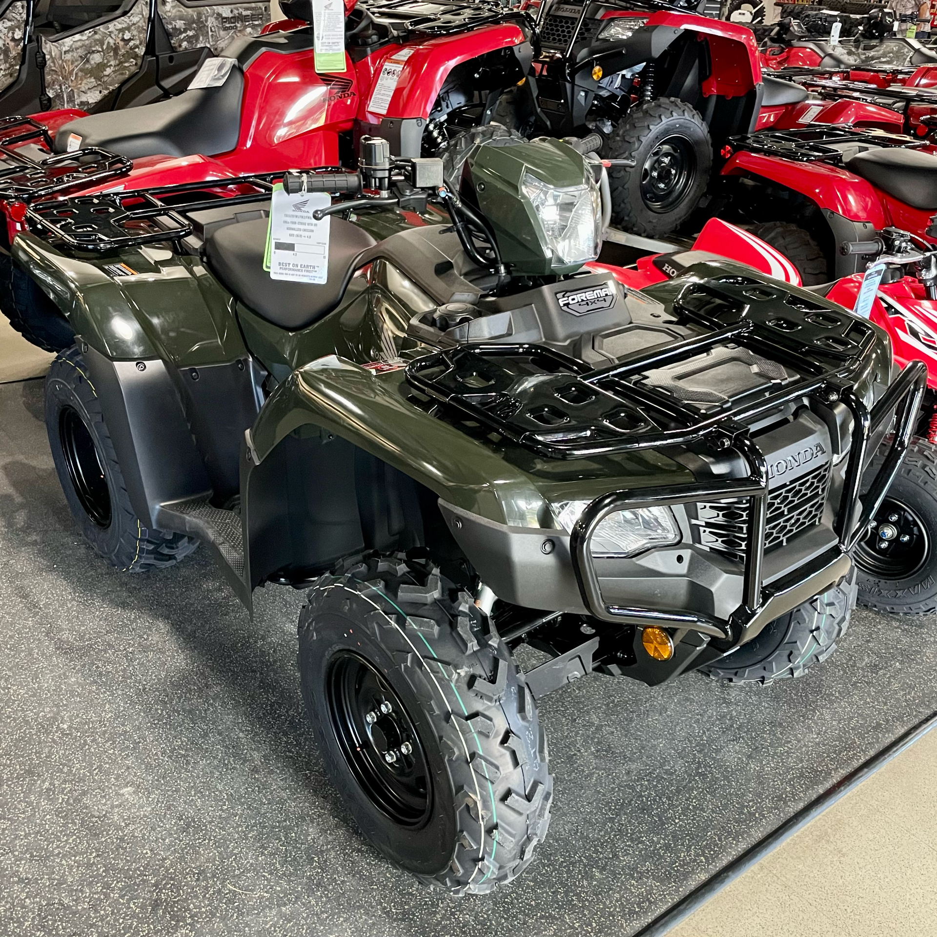 2026 Honda FourTrax Foreman 4x4 Black Forest Green ATVs Lafayette ...