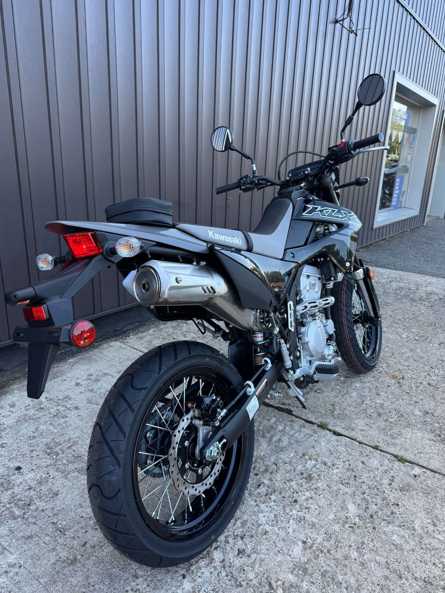 New 2026 Kawasaki KLX 300SM Battle Gray / Ebony | Motorcycles in ...
