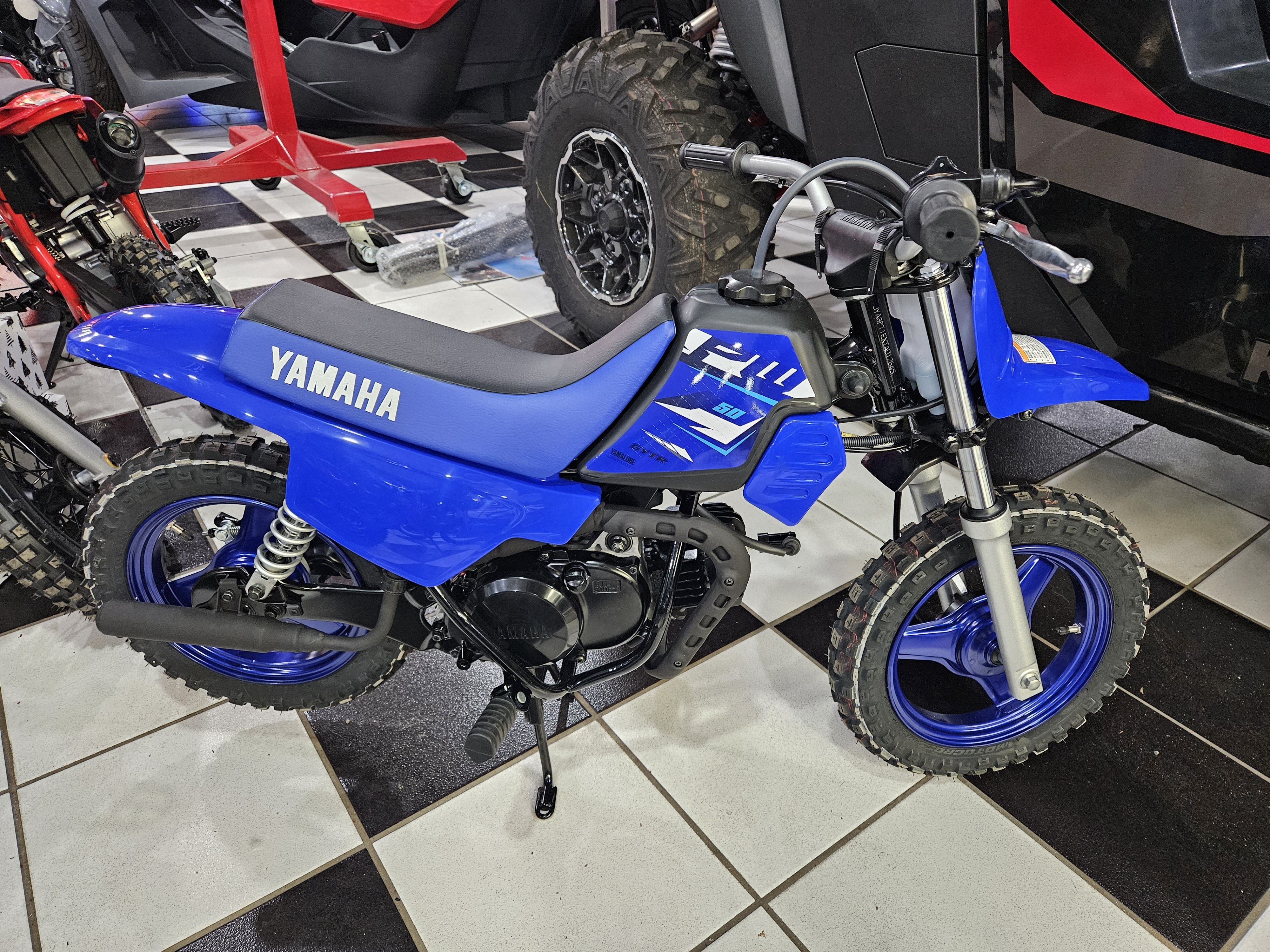 New 2026 Yamaha PW50 Team Yamaha Blue Motorcycles For Sale in Seneca ...