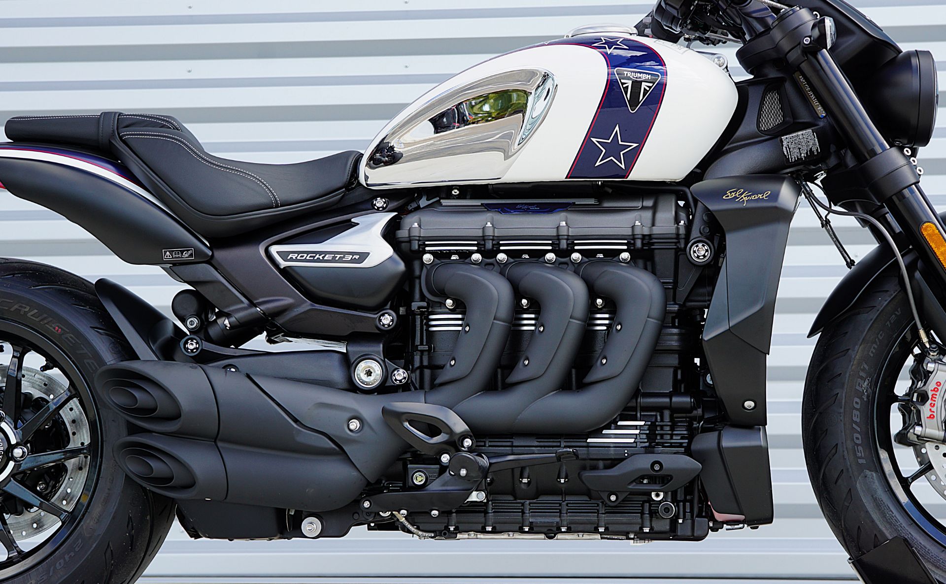 New 2025 Triumph Rocket 3 Storm R Evel Knievel Limited Edition | Specs, Photos, Price | For Sale ...