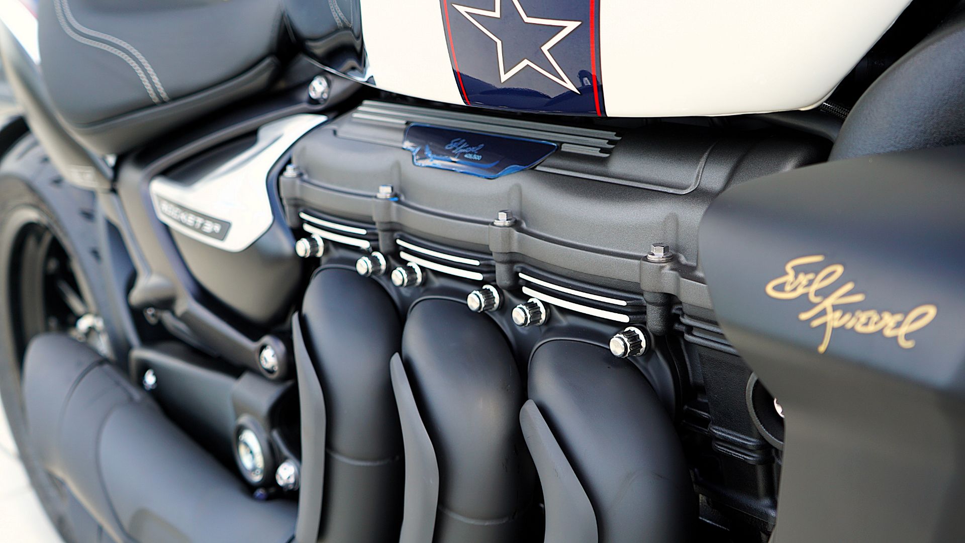 New 2025 Triumph Rocket 3 Storm R Evel Knievel Limited Edition | Specs, Photos, Price | For Sale ...