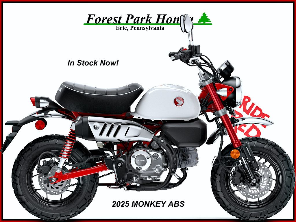New 2025 Honda Monkey ABS Motorcycles in Erie, PA | Stock Number: 3500