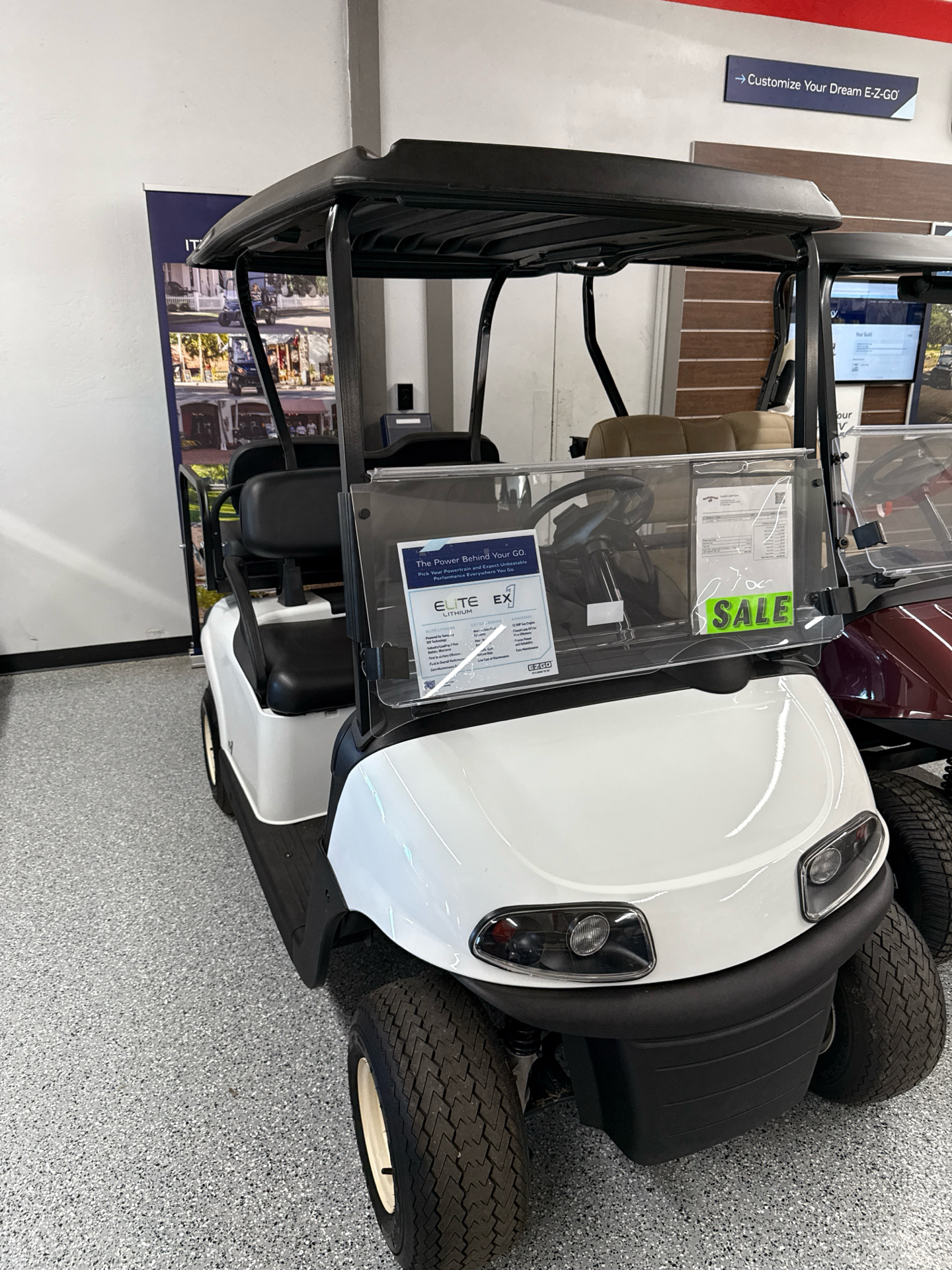 New 2023 E-Z-GO Freedom RXV 2+2 EX1, Santa Rosa CA | Specs, Price, Photos | Bright White E-Z754808