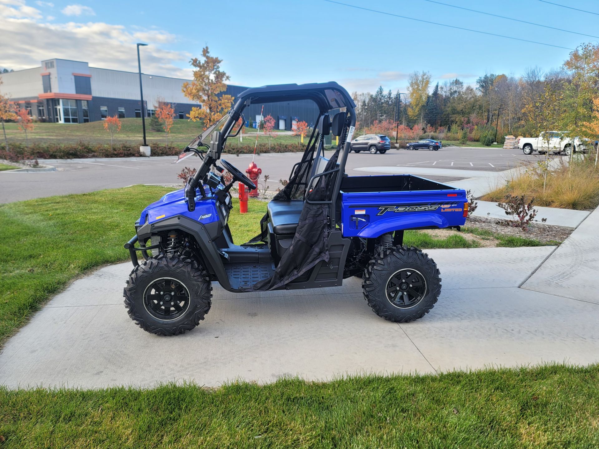 New 2024 Massimo T-BOSS 410 | Utility Vehicles in Forest Lake MN | Blue