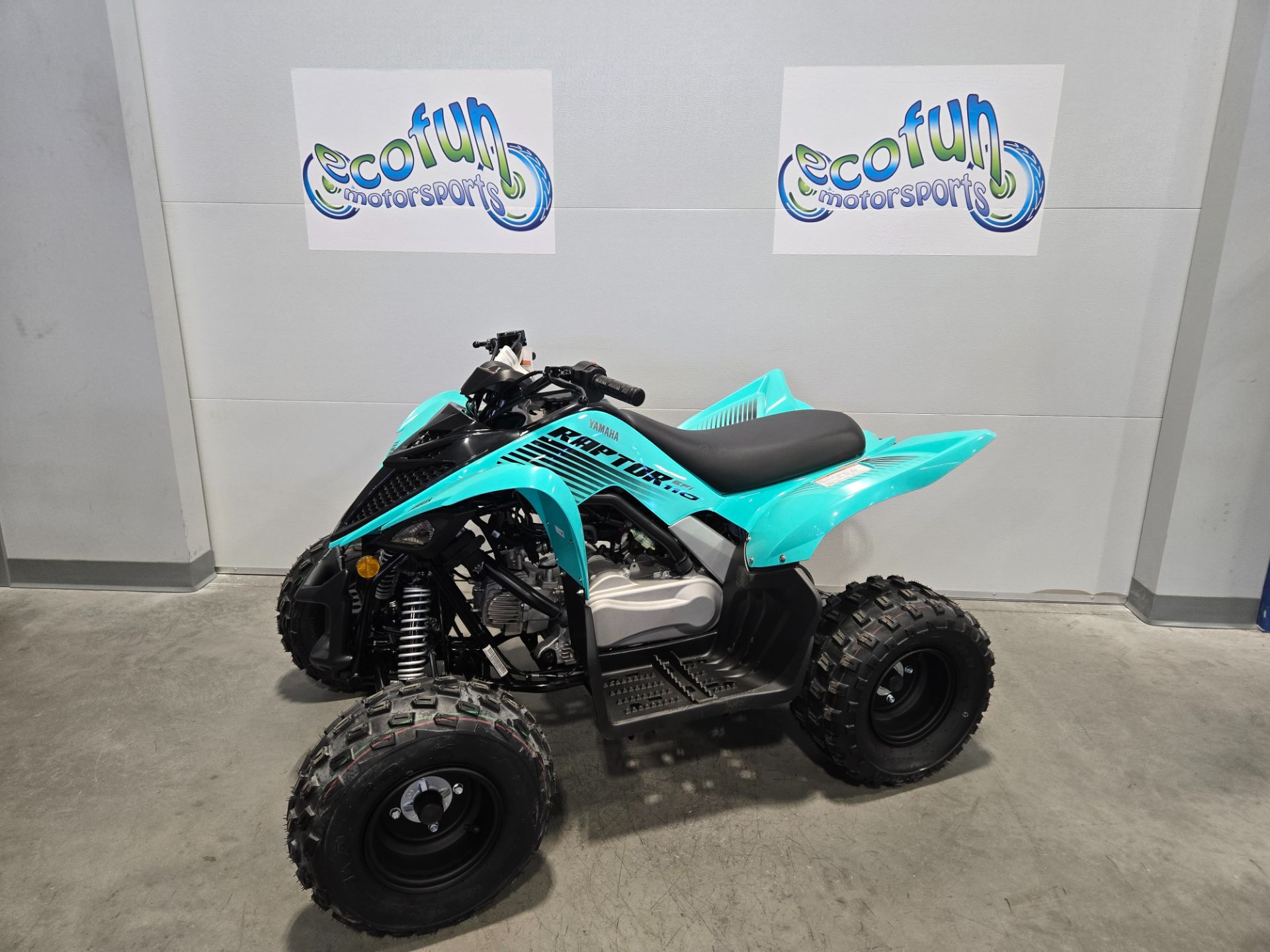 New 2025 Yamaha Raptor 110 | ATVs in Forest Lake MN | YAMST011708 Teal