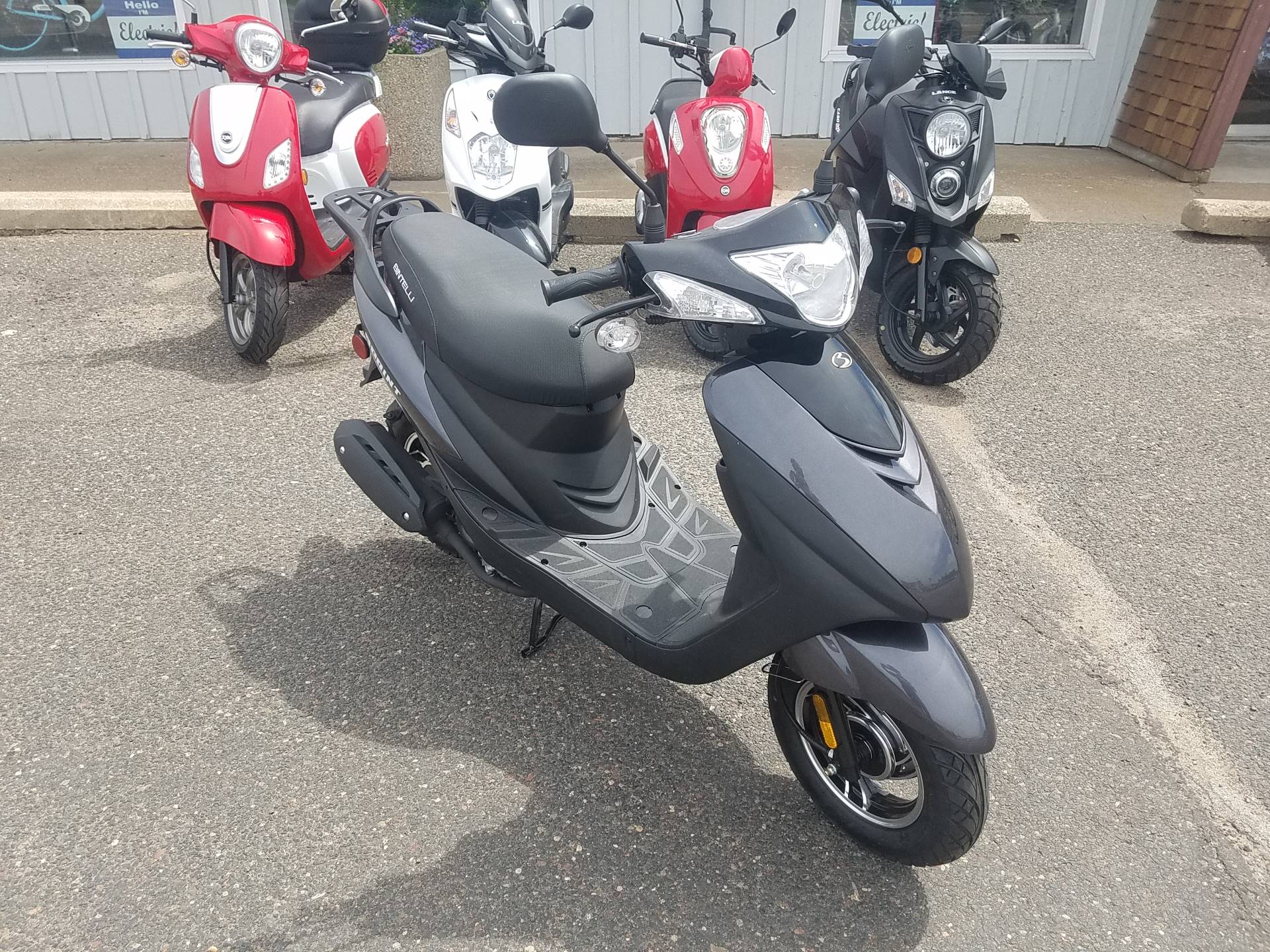 New 2024 Bintelli Sprint 49cc Scooter | Scooters in Forest Lake MN | Black