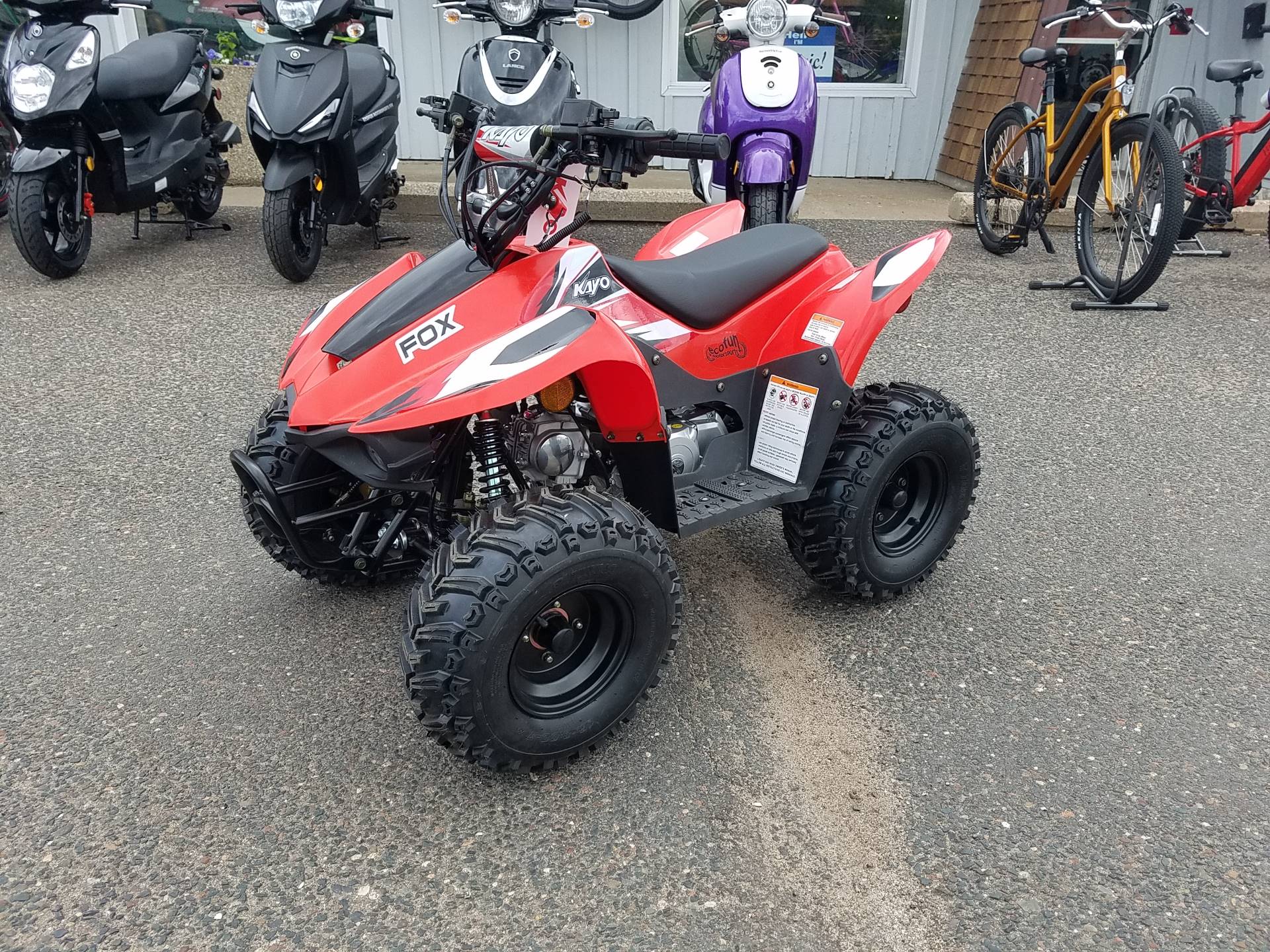 New 2020 Kayo Fox 70 ATV | ATVs in Forest Lake MN | Red