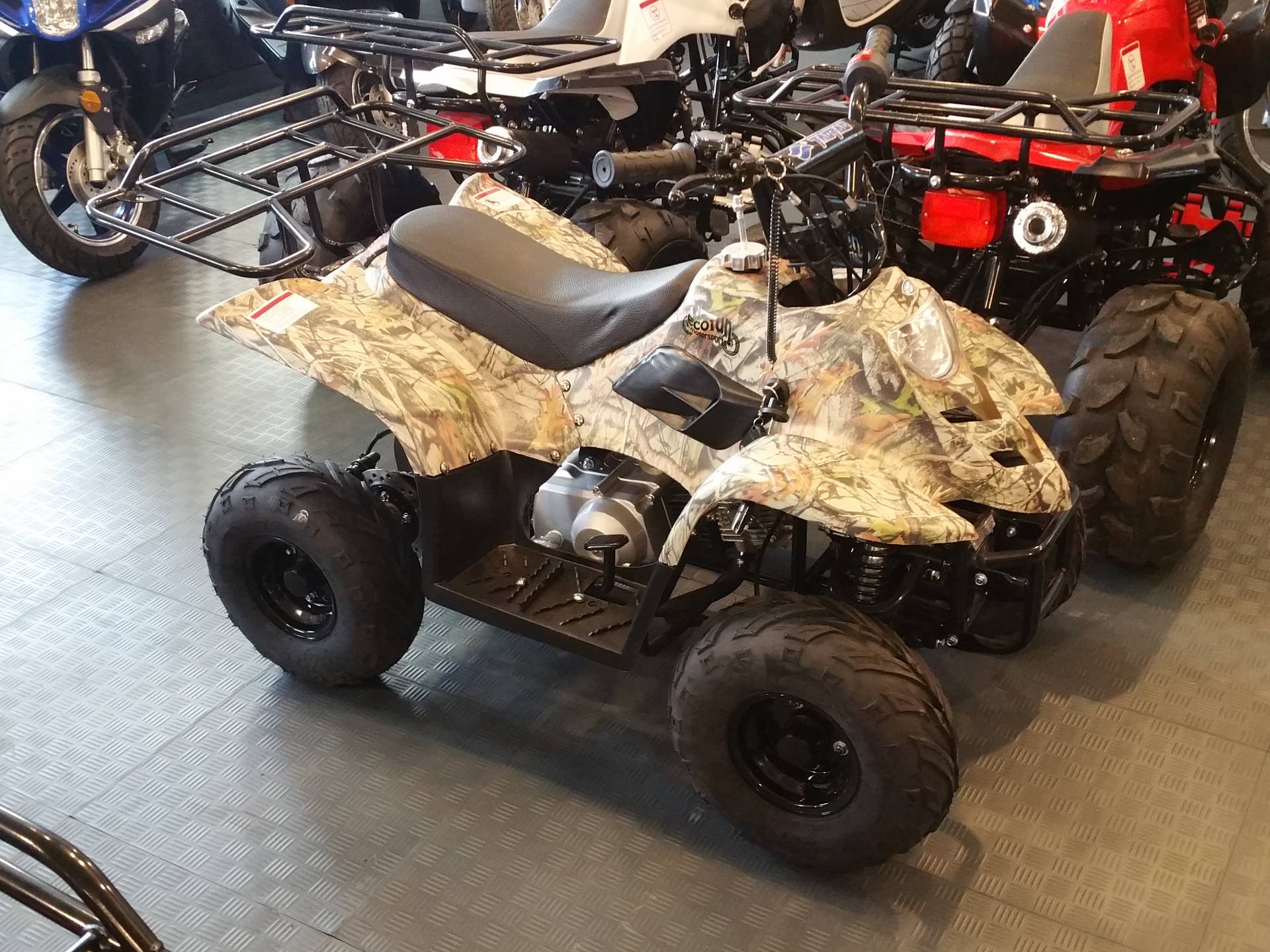 New 2021 Youth Scout 110cc Youth ATV | ATVs in Forest Lake MN | Tree Camo