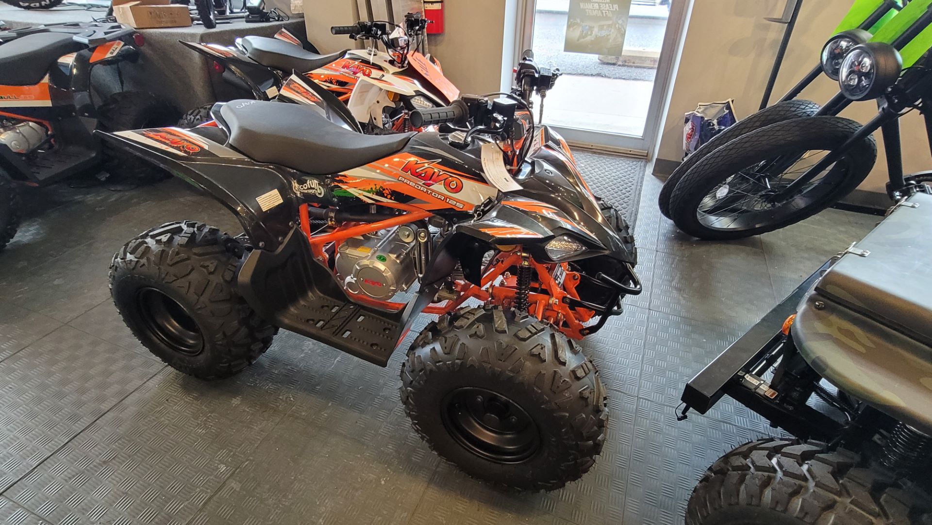 New 2021 Kayo Predator 125 Youth ATV | ATVs in Forest Lake MN | Black