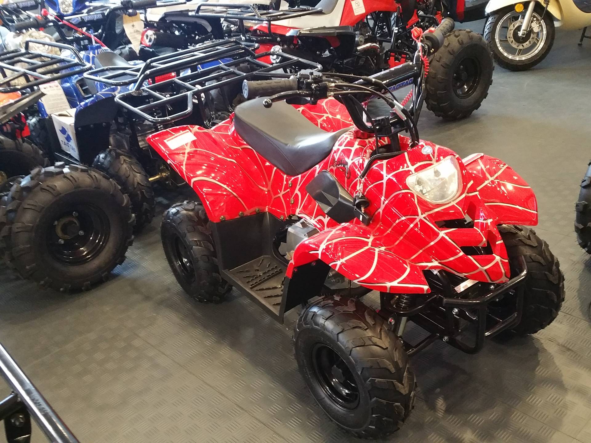 New 2021 Youth Scout 110cc Youth ATV | ATVs in Forest Lake MN | Red ...