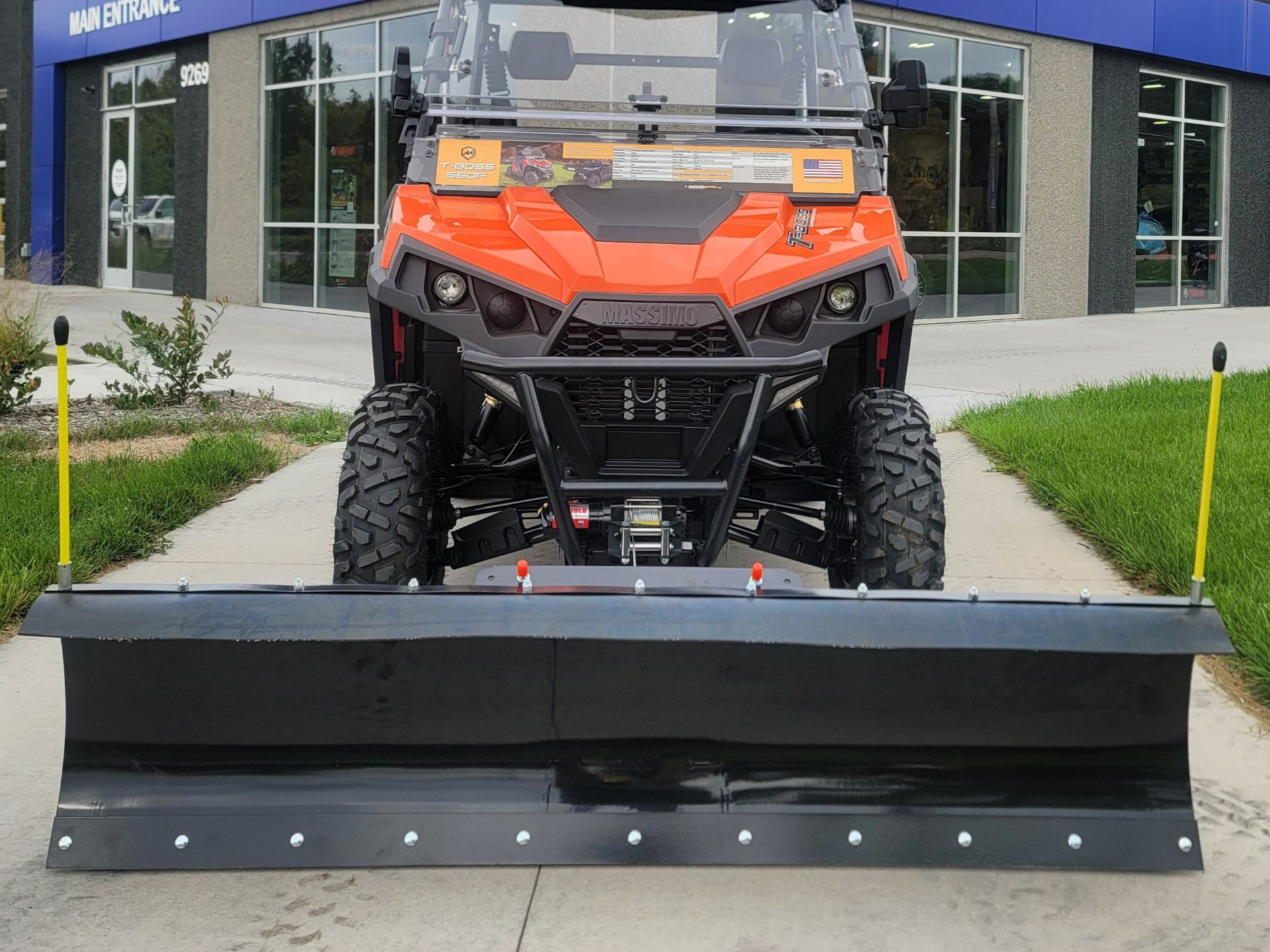 New Massimo 72" Denali Universal Snow Plow | Utility Vehicles in Forest ...